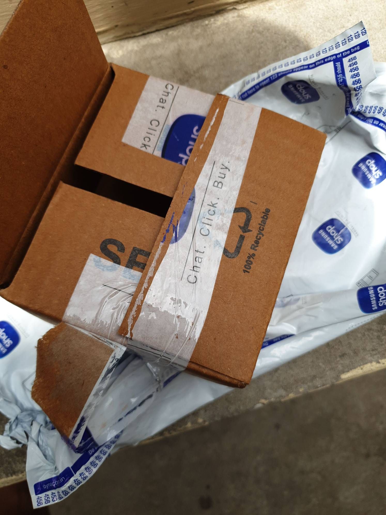 Empty Package Received - Samsung Members