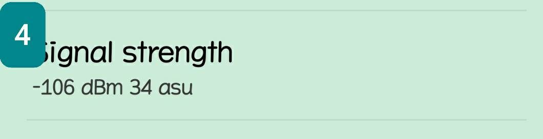 check your sim signal strength - Samsung Members