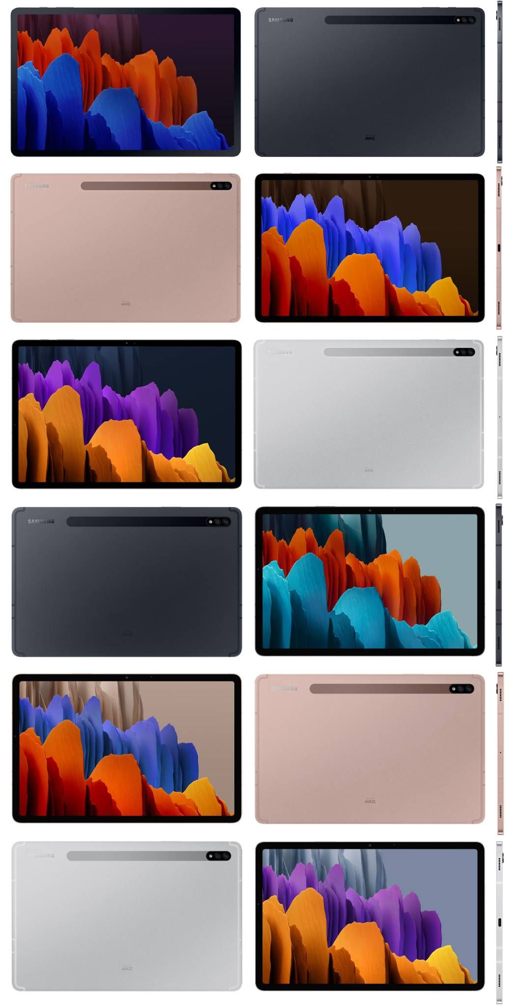 the tab s7 and all its colors - Samsung Members