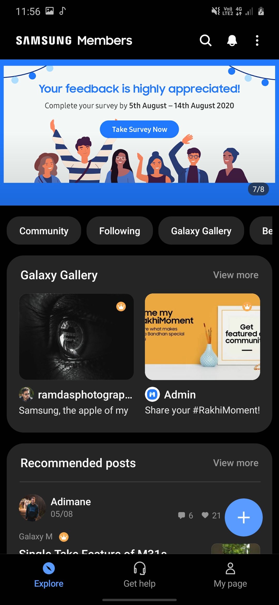 Survey - Samsung Members