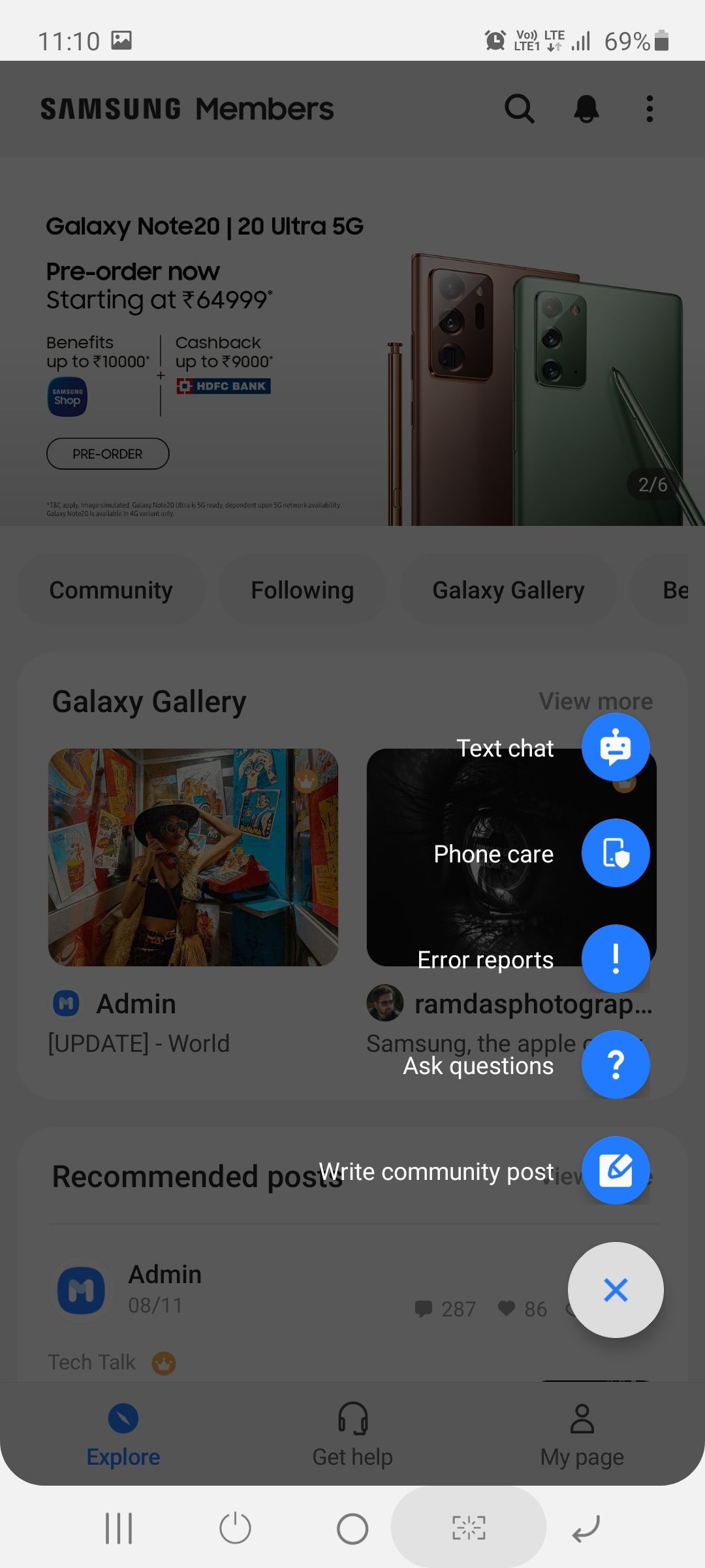 How to ask question and send feedback to Samsung - Samsung Members