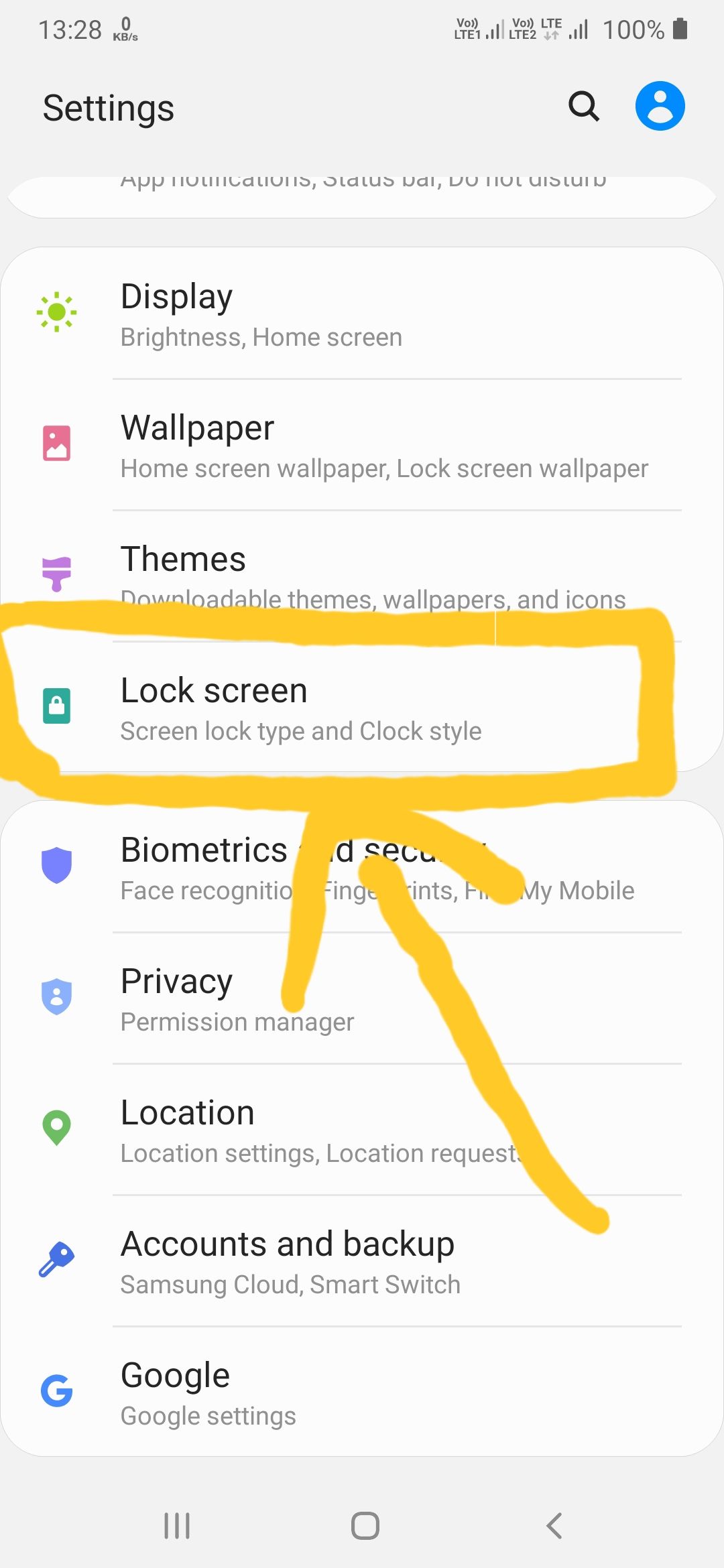 new shortcut style in lock screen in my samsung de... - Samsung Members