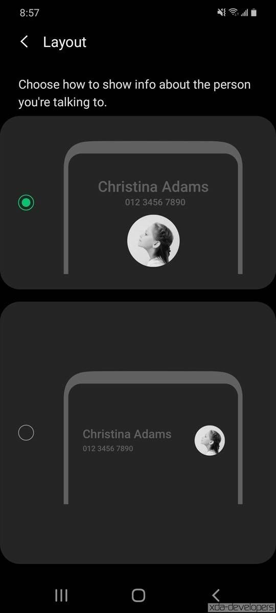 One ui-3 custom call background screen-new additio... - Samsung Members