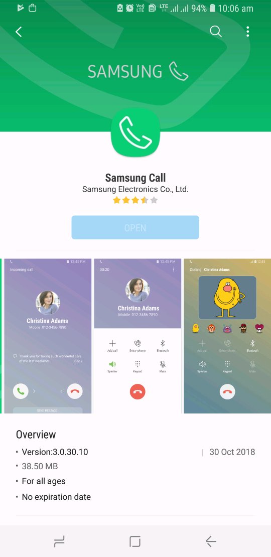 samsung call update - Samsung Members