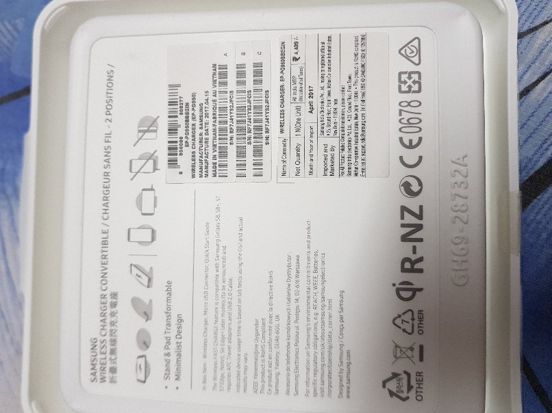 wireless charger problem - Samsung Members