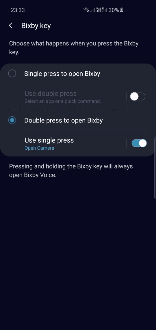 Finally you can map the Bixby button - Samsung Members