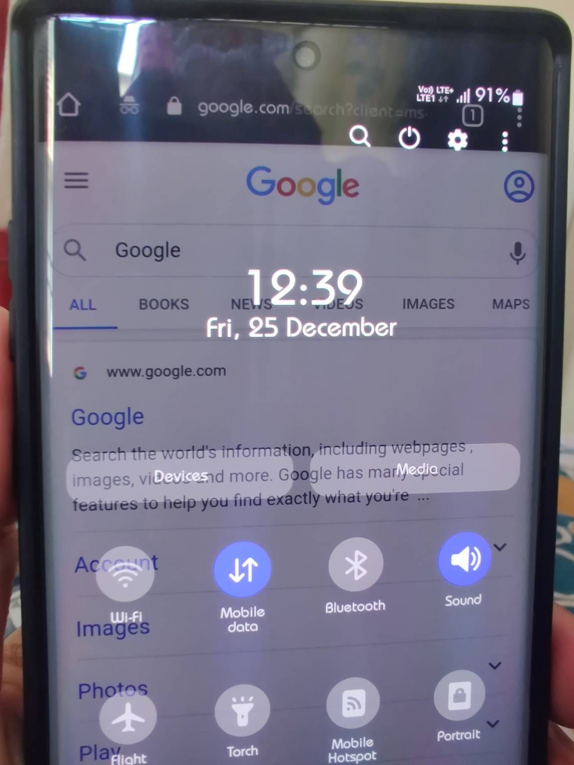 Notification drop-down and quick setting panel iss... - Samsung Members