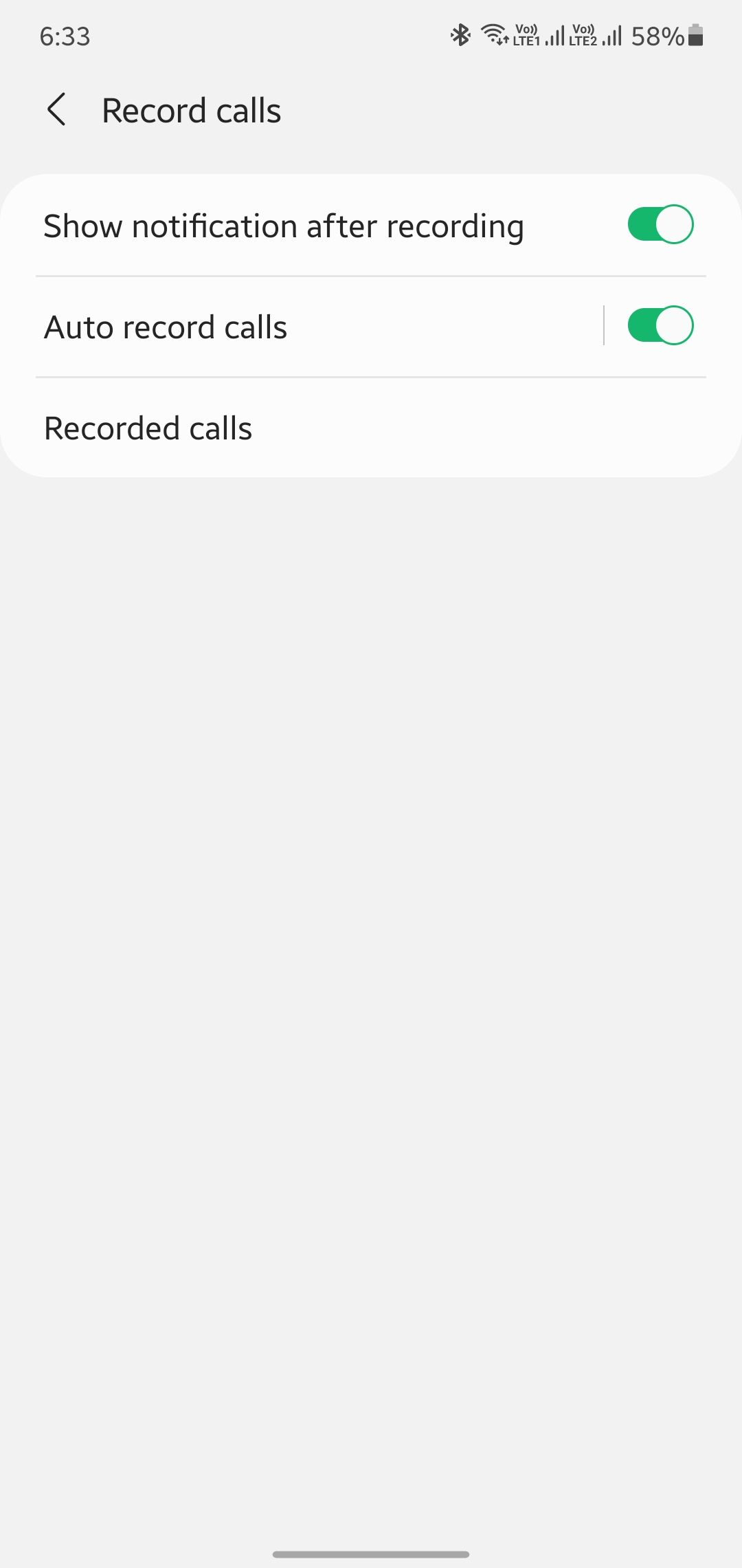 Stop call recording - Samsung Members