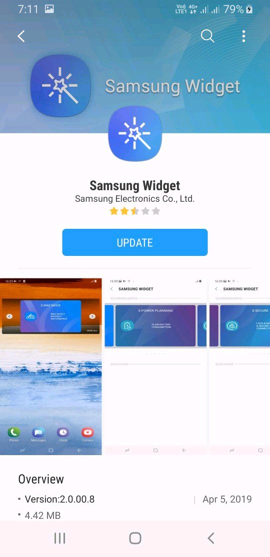 samsung widget & samsung experience new update - Samsung Members