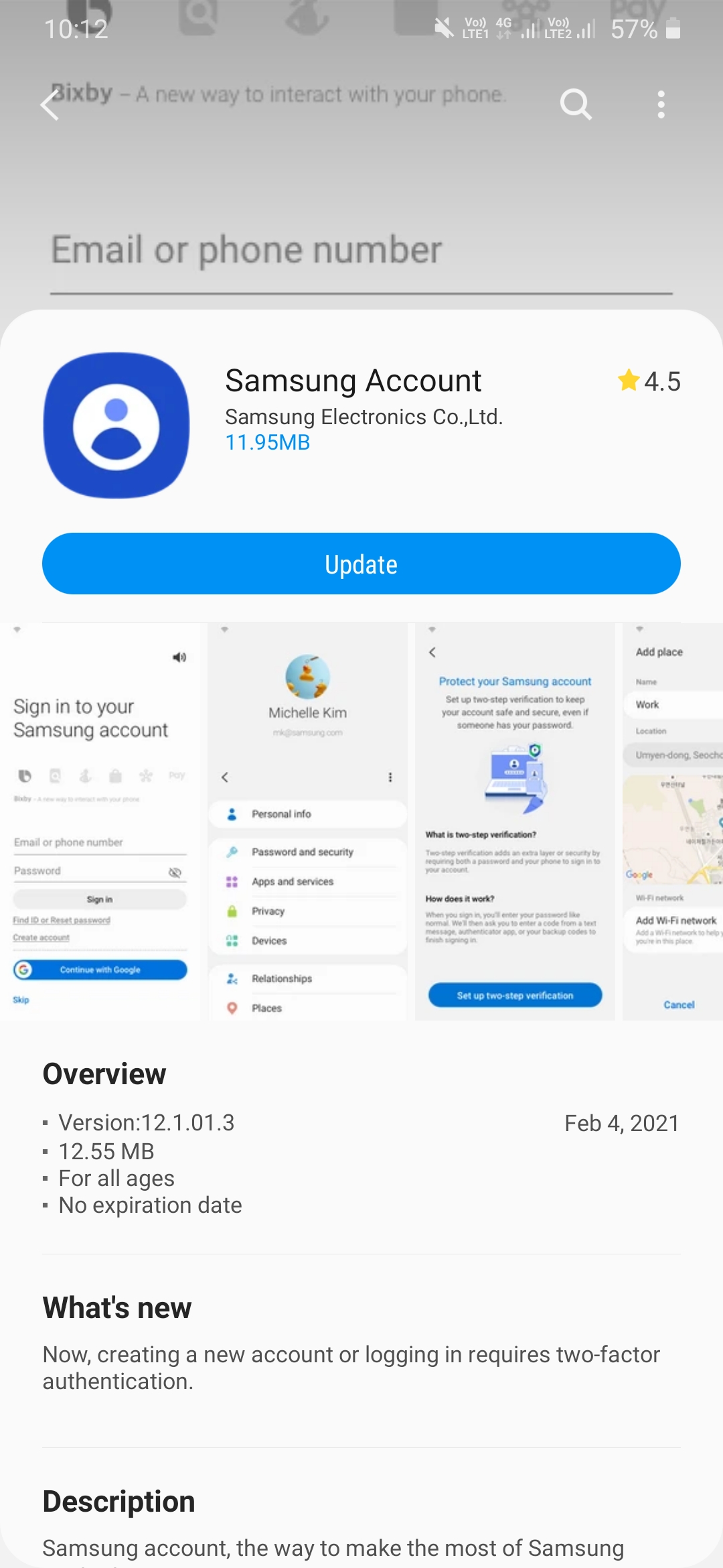 Samsung account got new update - Samsung Members