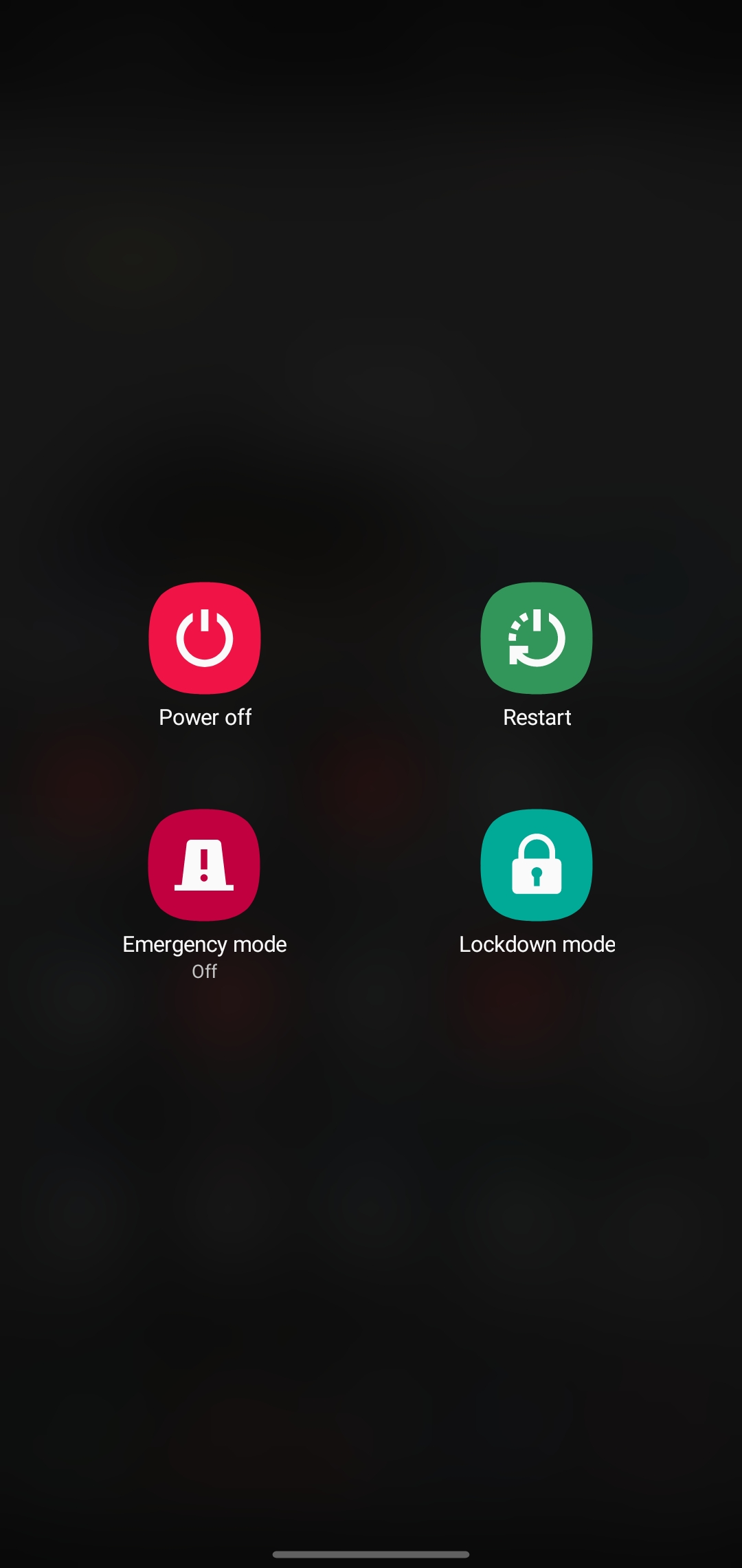 samsung one ui 3 - Power menu not available - Samsung Members