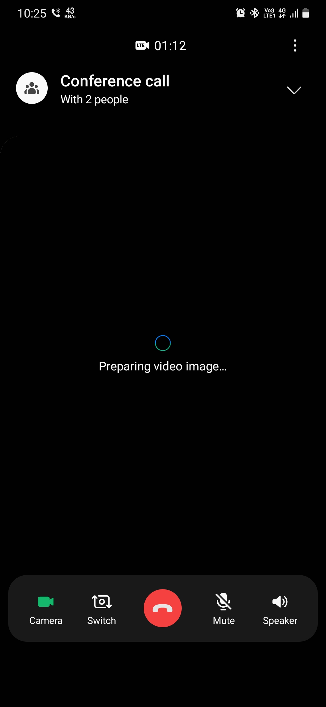 UNABLE TO MERGE CONFERENCE VIDEO CALL - Samsung Members
