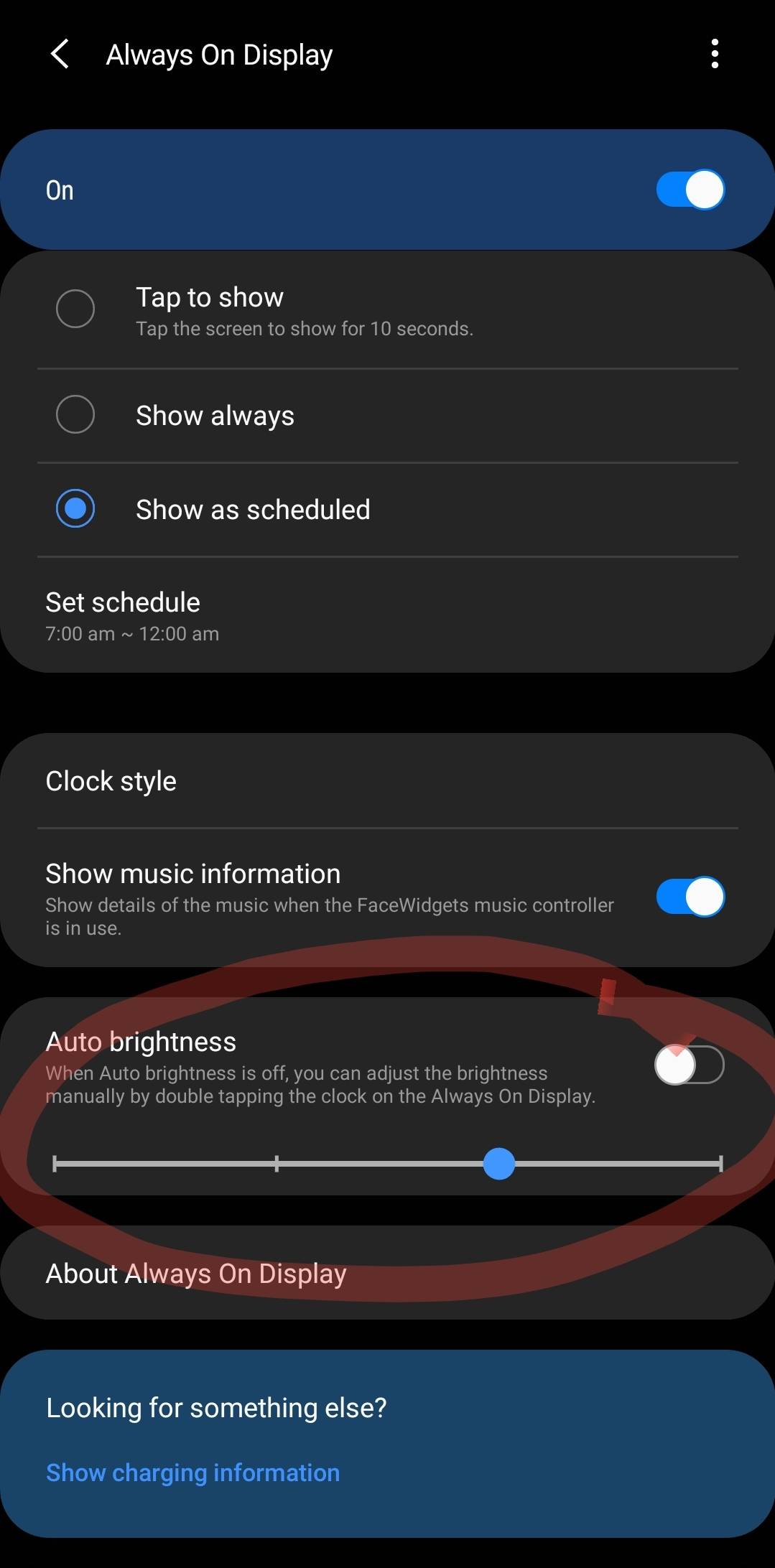 Solved: Low Lighting In Always On Display - Samsung Members