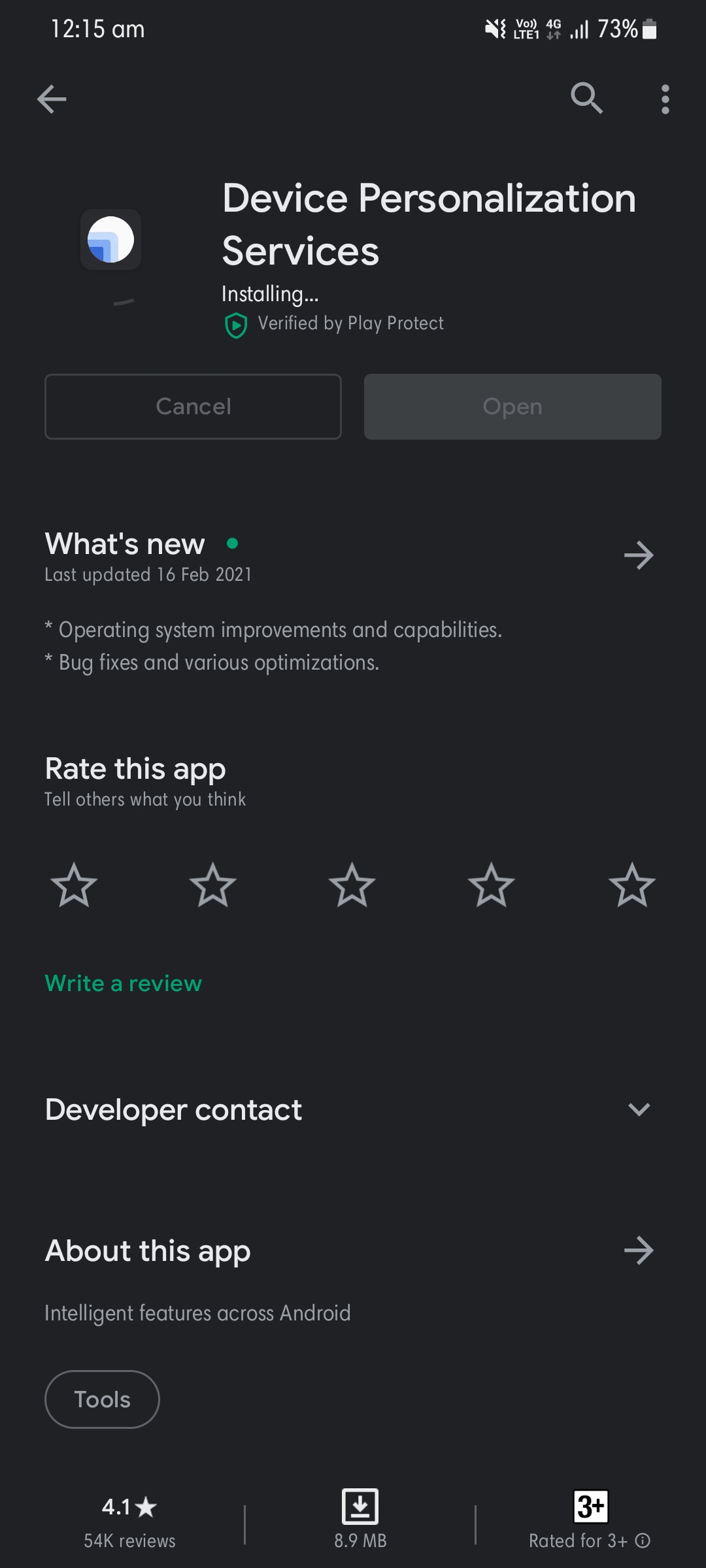 update available in play store - Samsung Members