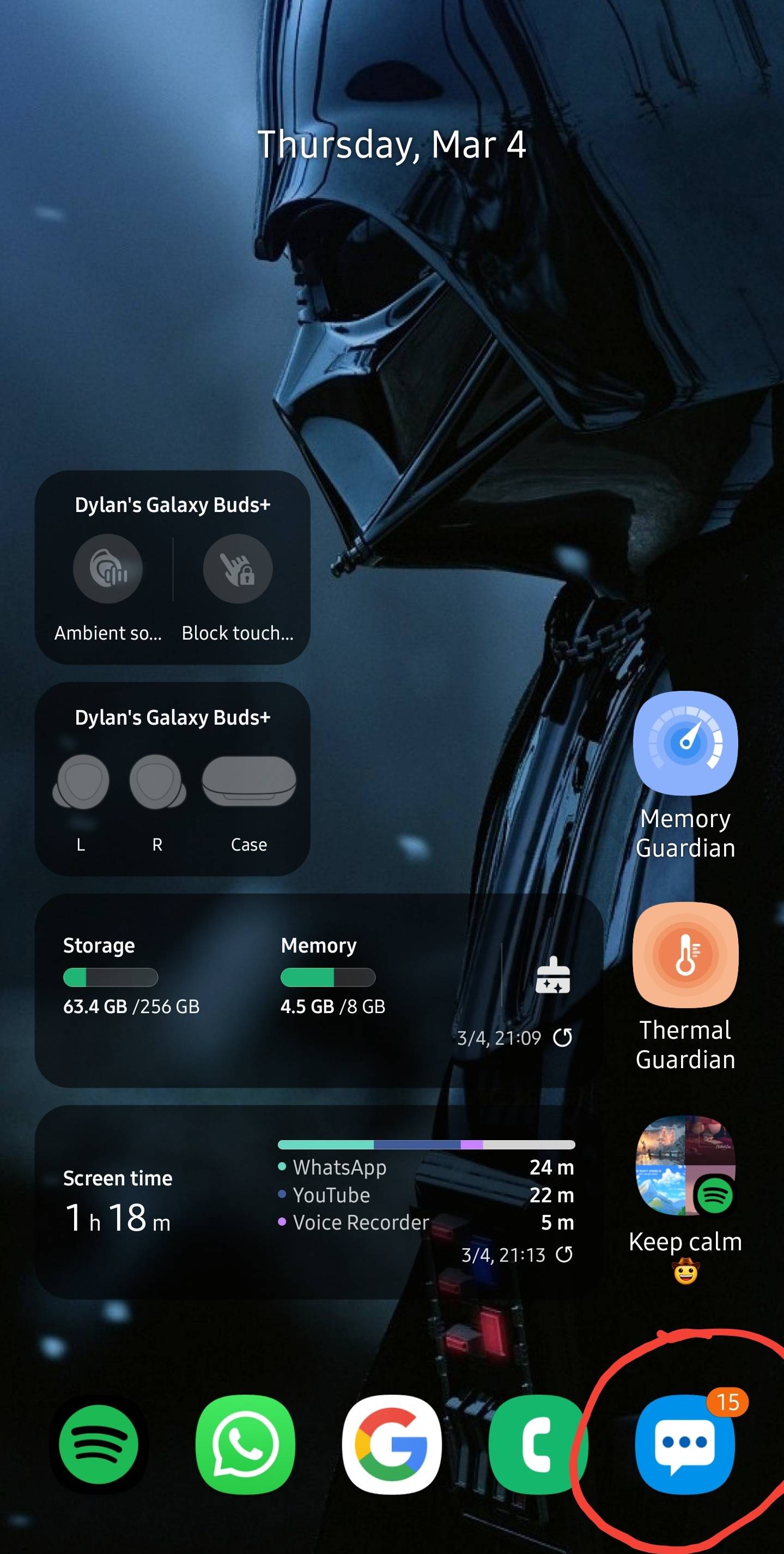 what is this new chatting plus messages option..? - Samsung Members