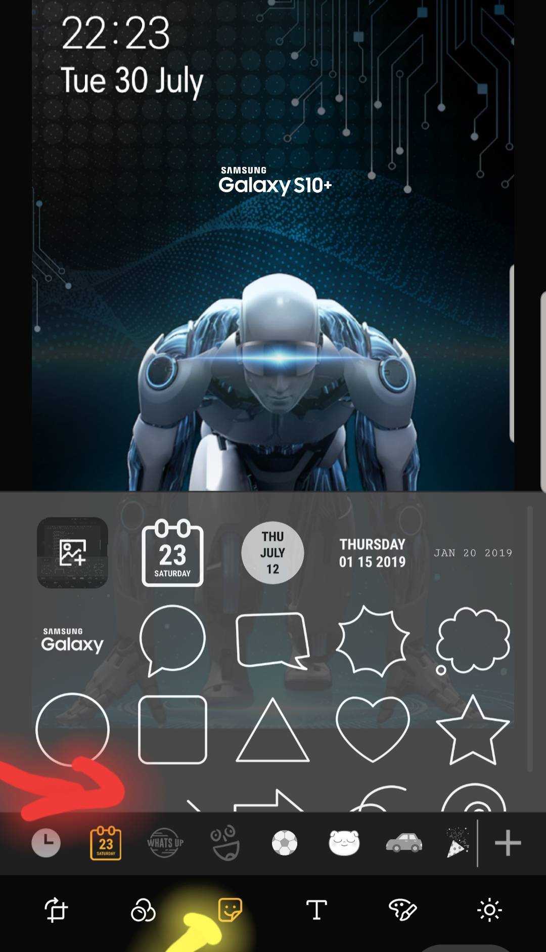 S21 ultra camera watermark - Samsung Members