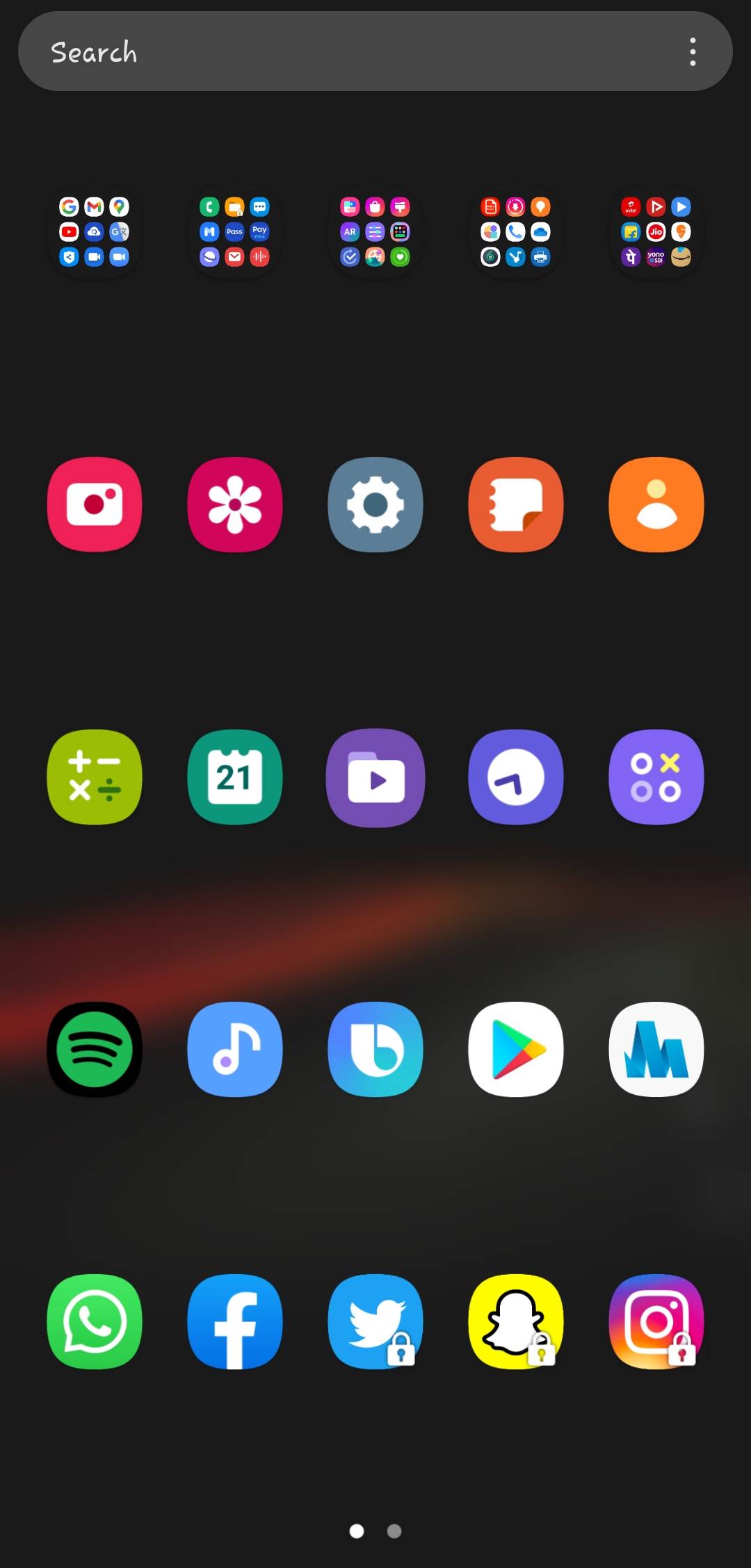 A50 - Home Screen Set-Up - Samsung Members