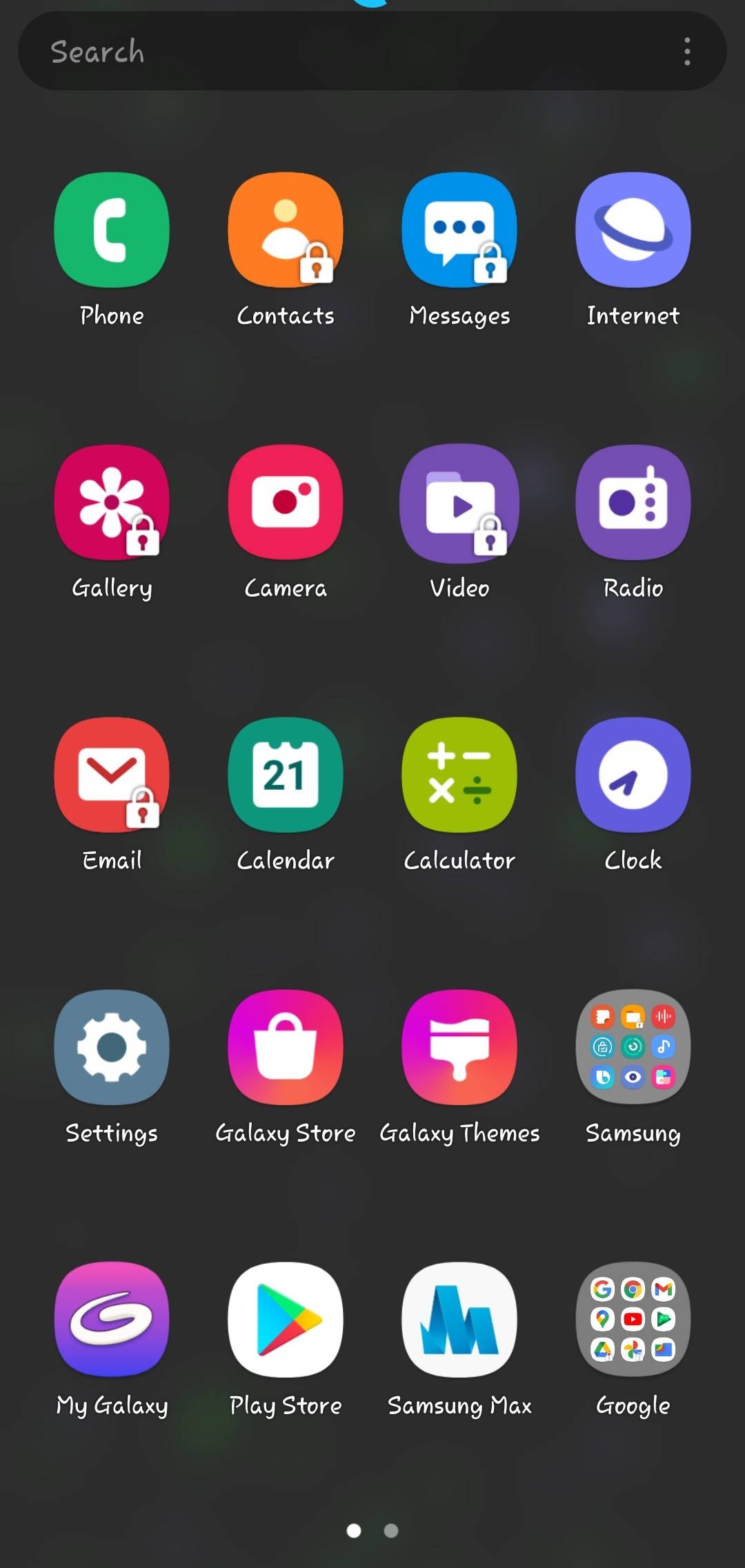 A50 - Home Screen Set-Up - Samsung Members