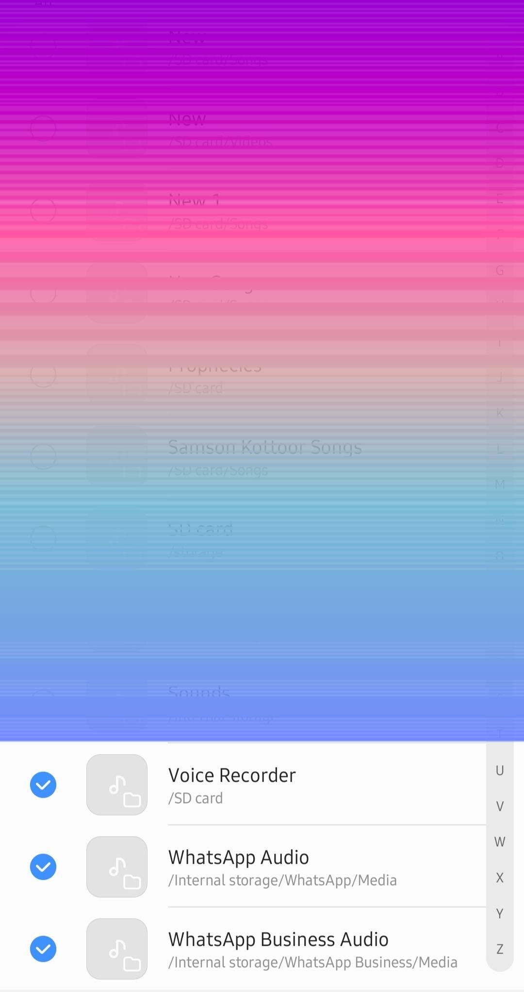 Hide unwanted Mp3/folders in Samsung Music - Samsung Members
