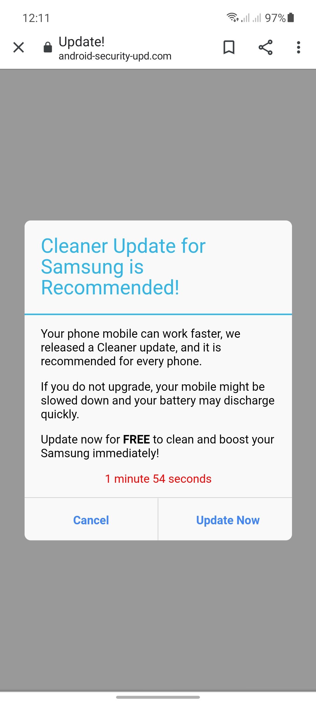 Cleaner update - Samsung Members