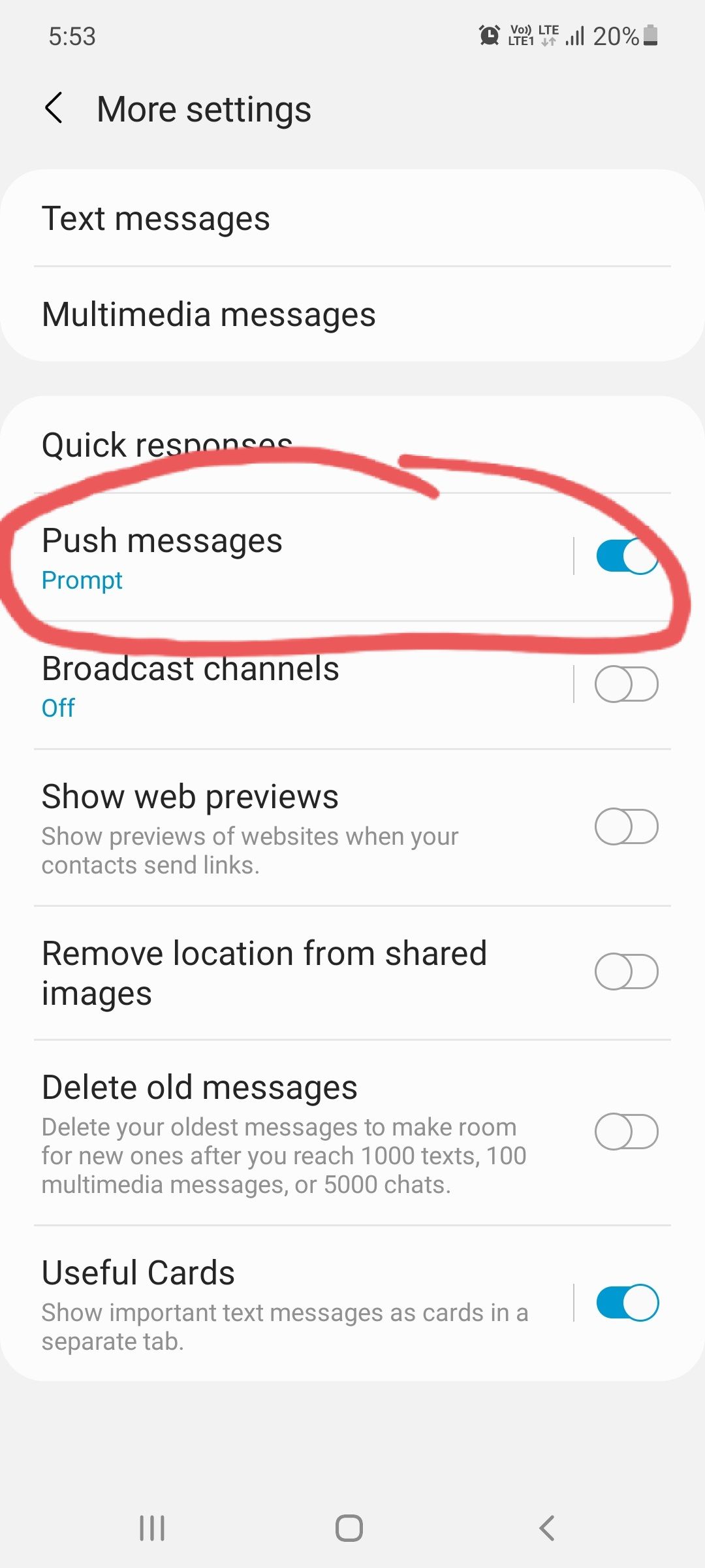 Stop Class 0 message - Page 2 - Samsung Members