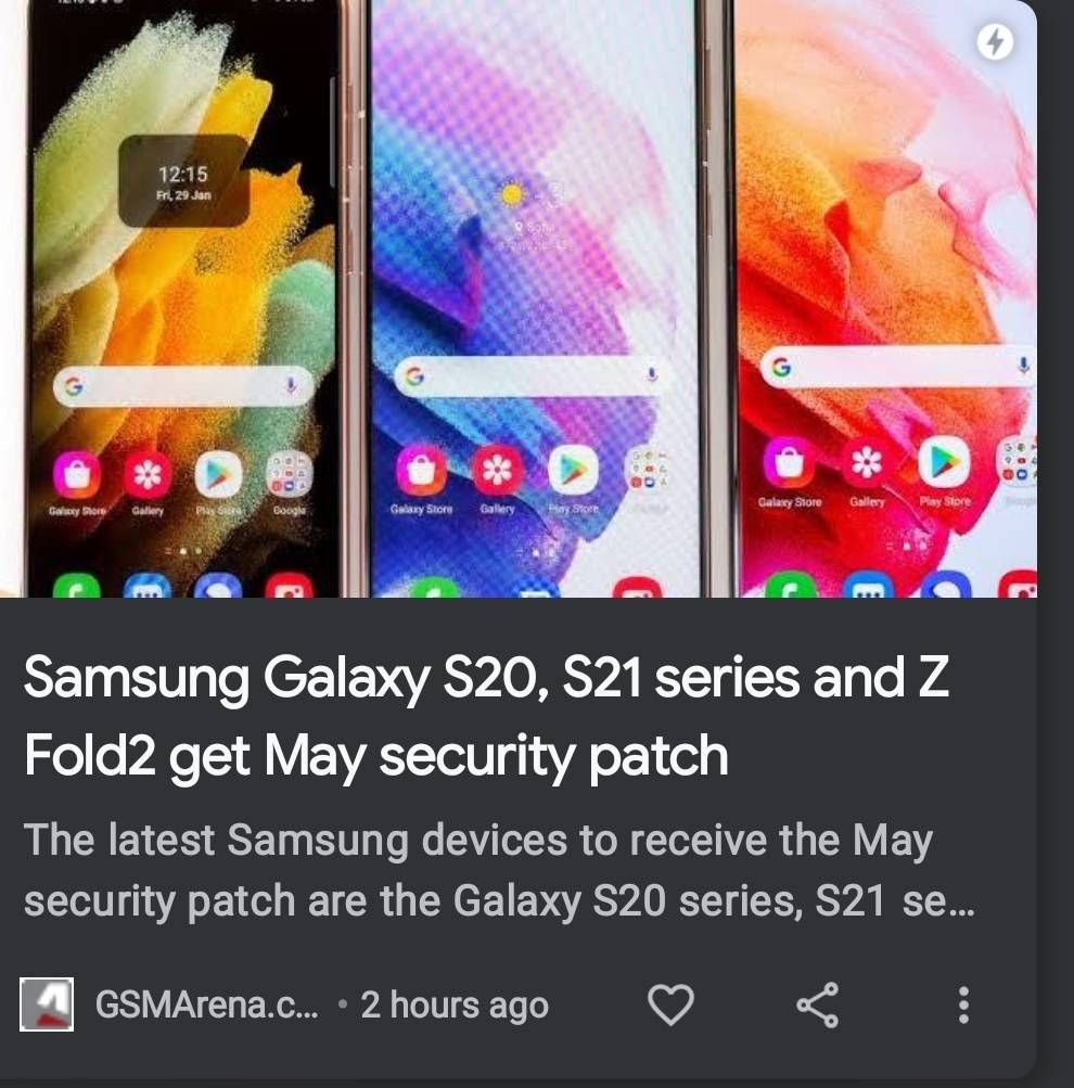 Monthly security patch - Samsung Members