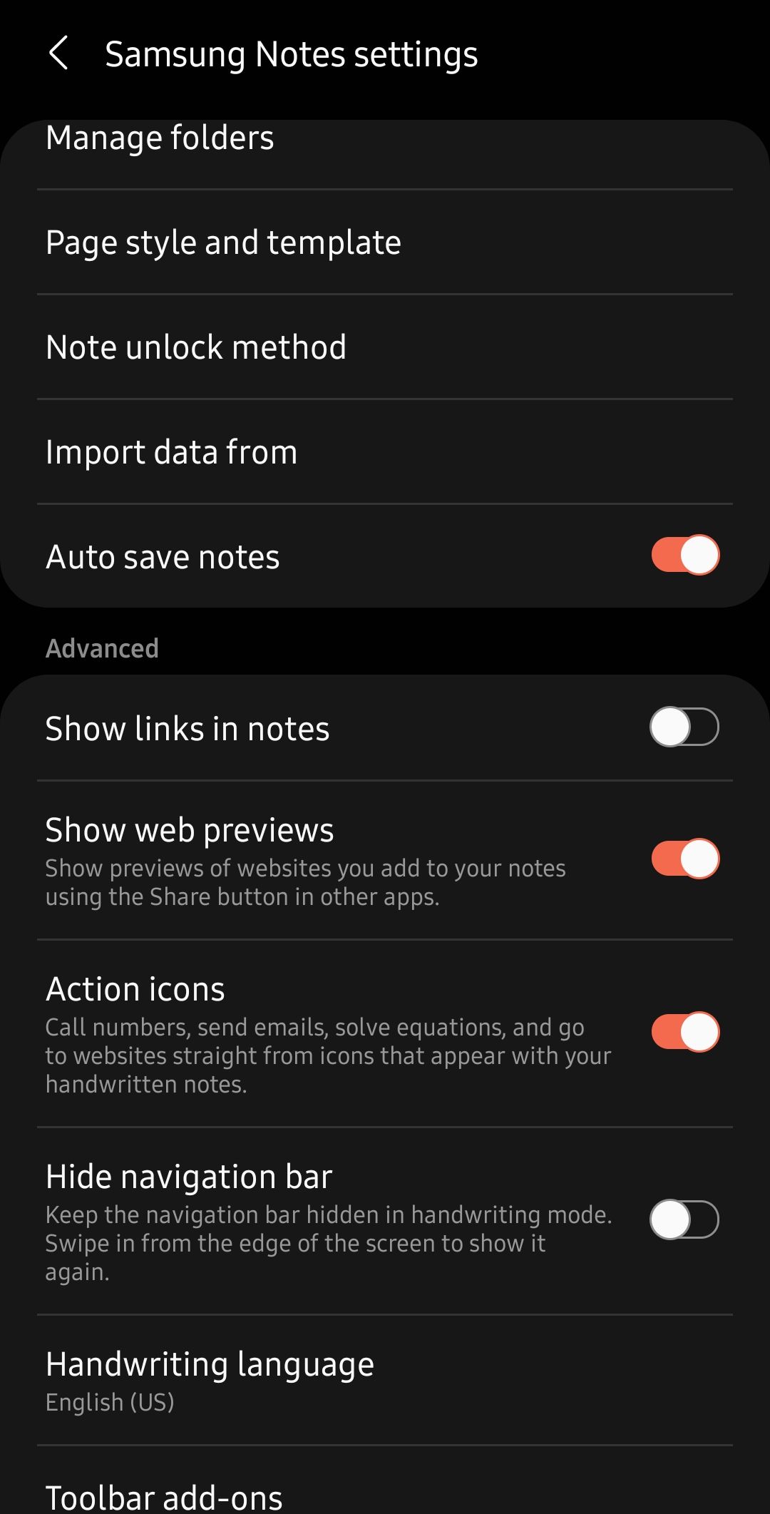 disable auto hyperlink of phone numbers/numbers in... - Samsung Members