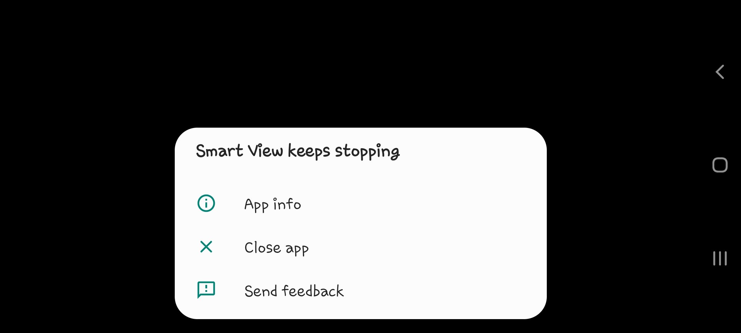 S10+ Smart View Breaks with Message Notifications - Samsung Members