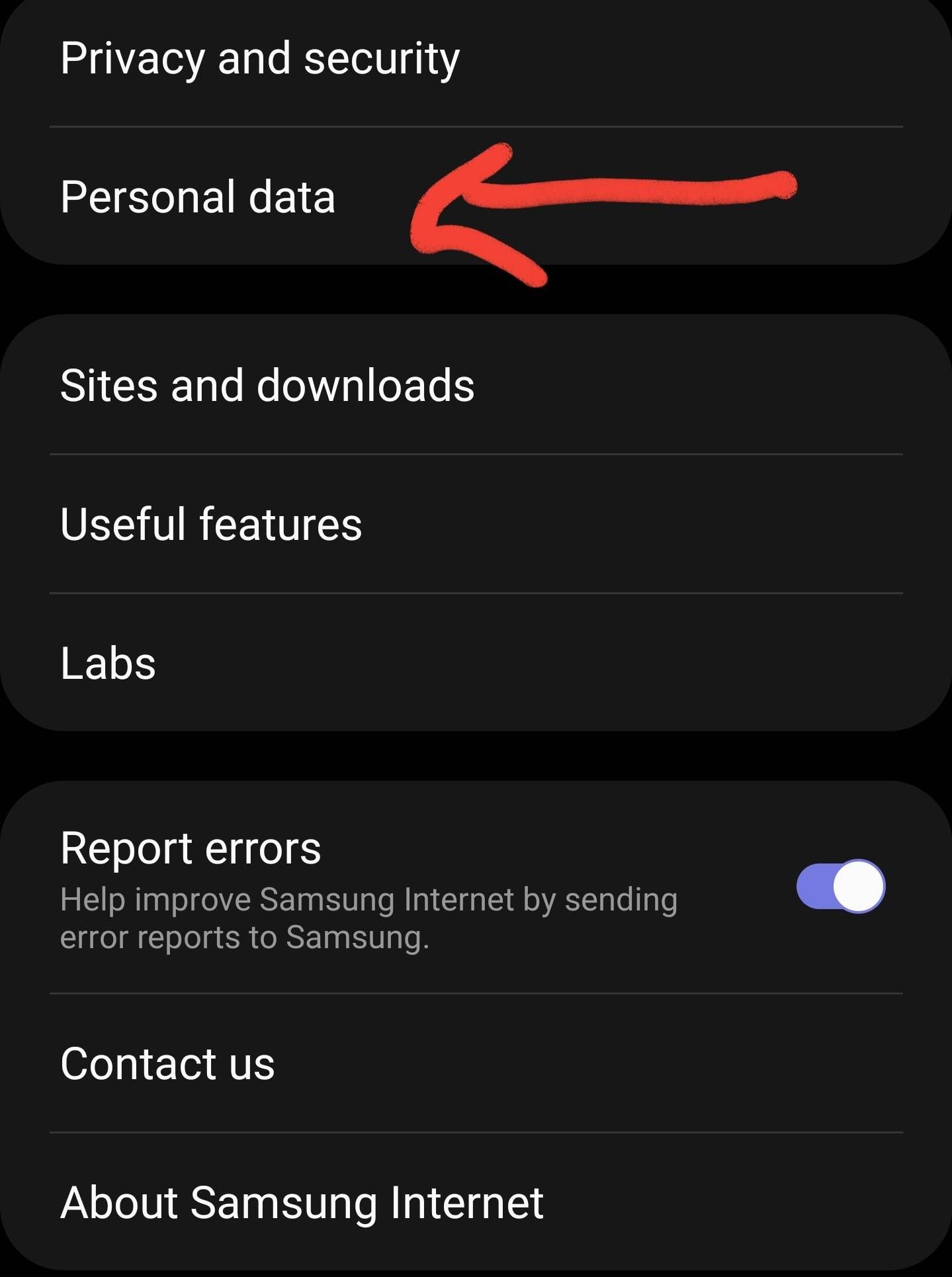 Retrieving password from samsung internet - Samsung Members