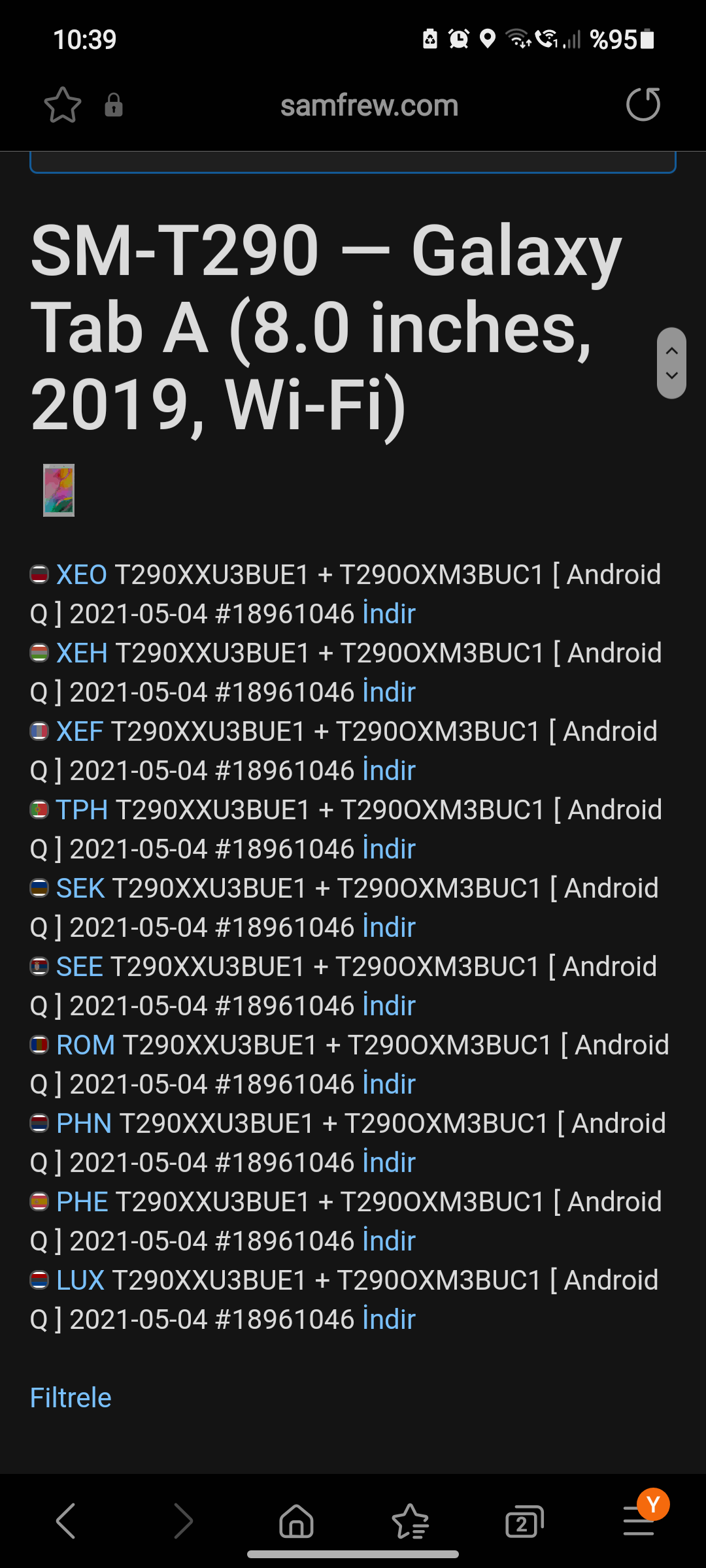 Galaxy A20 ve Galaxy Tab A One UI 3.1 ilerleme - Samsung Members
