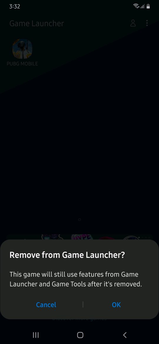 game launcher problem - Samsung Members