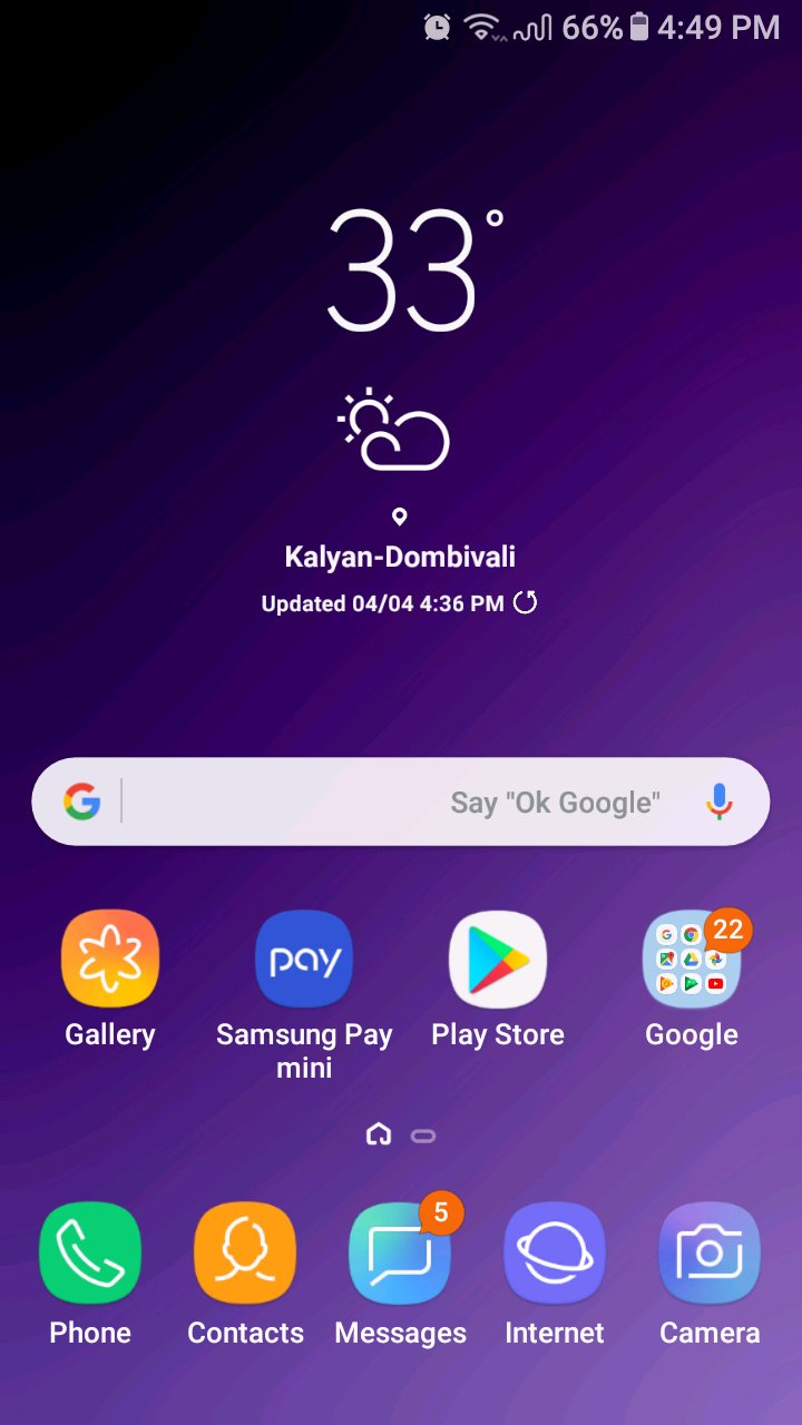 Google Playstore New UI - Samsung Members