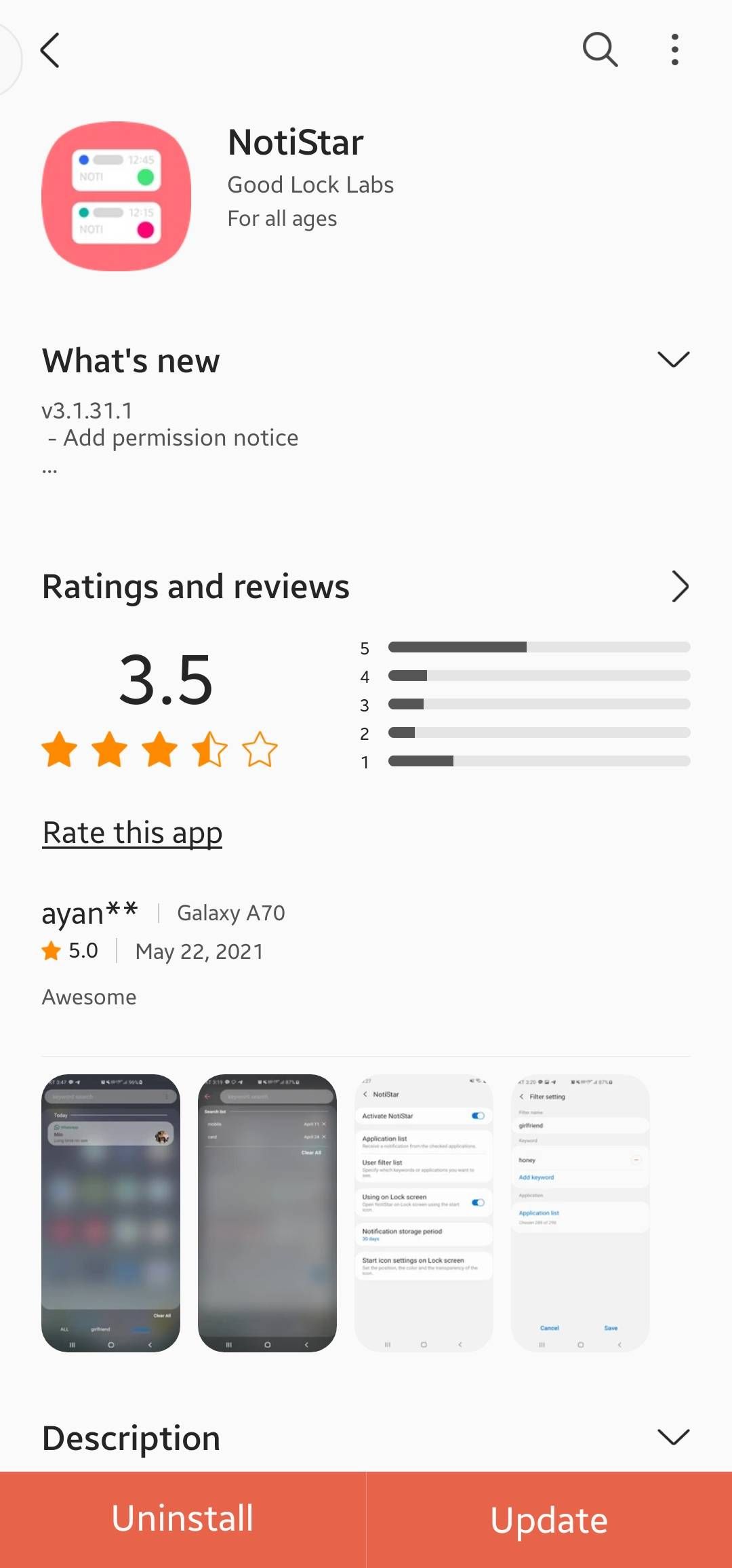 A52 notistar update - Samsung Members