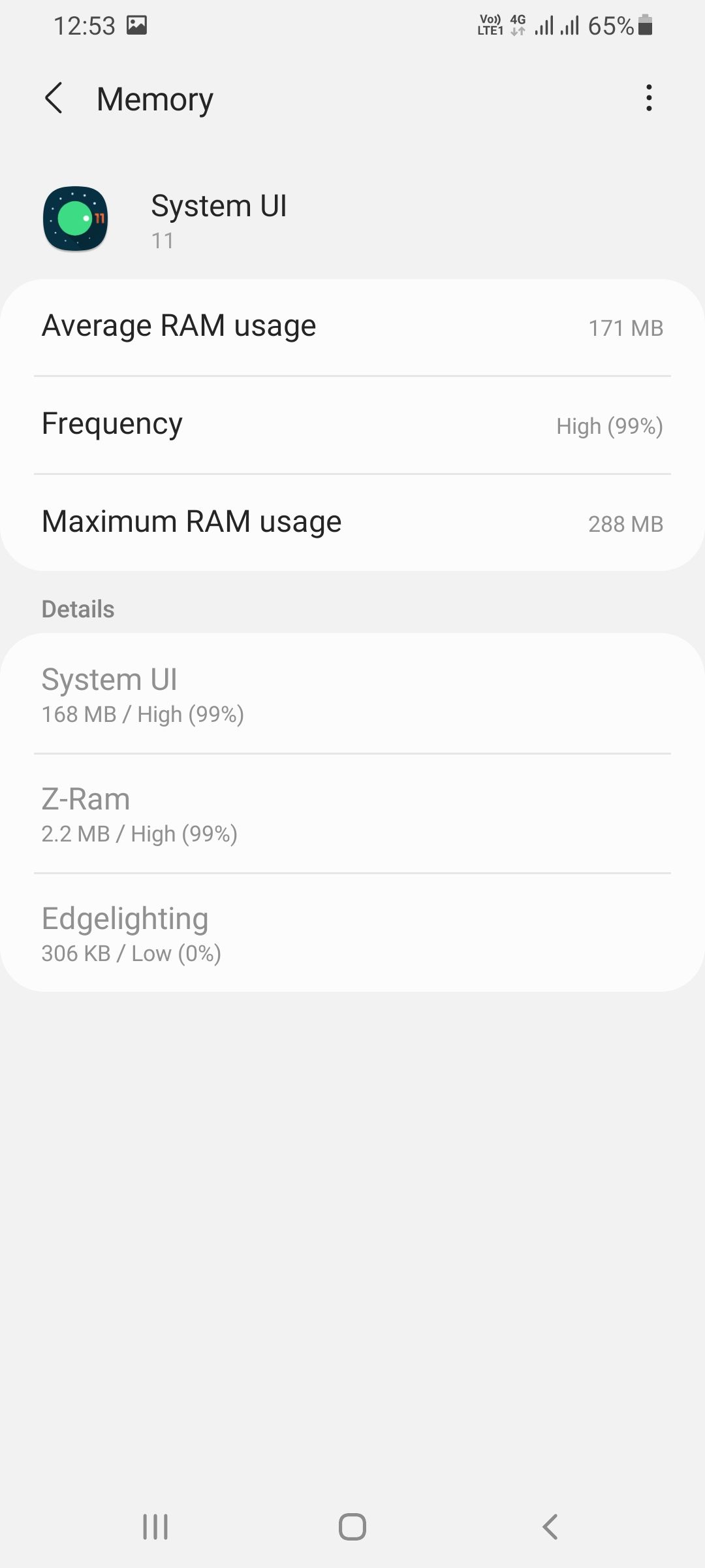 Solved: High Ram Usage by System apps - Samsung Members