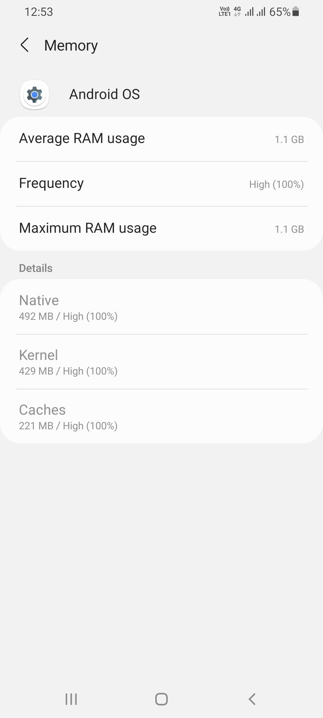 Solved: High Ram Usage by System apps - Samsung Members