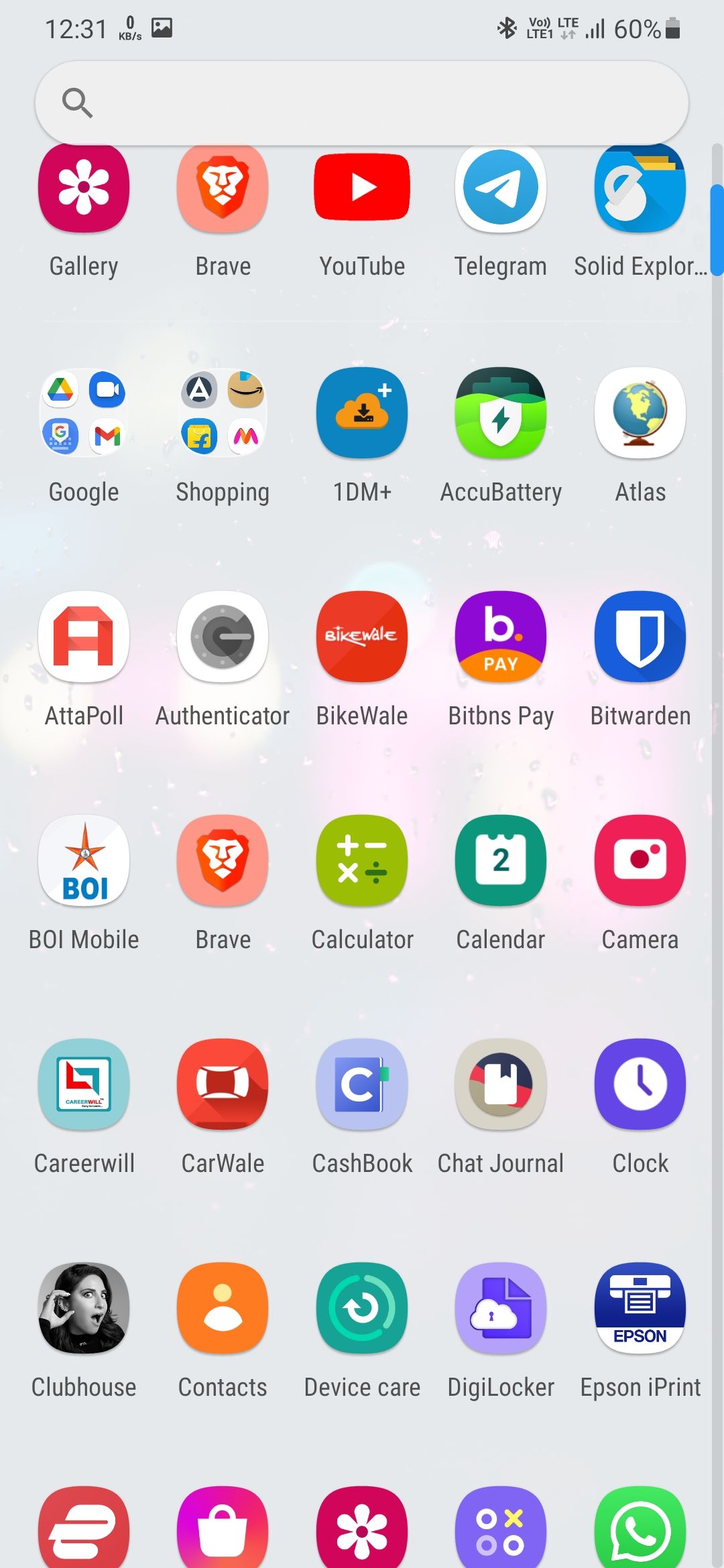 Home screen - Samsung Members