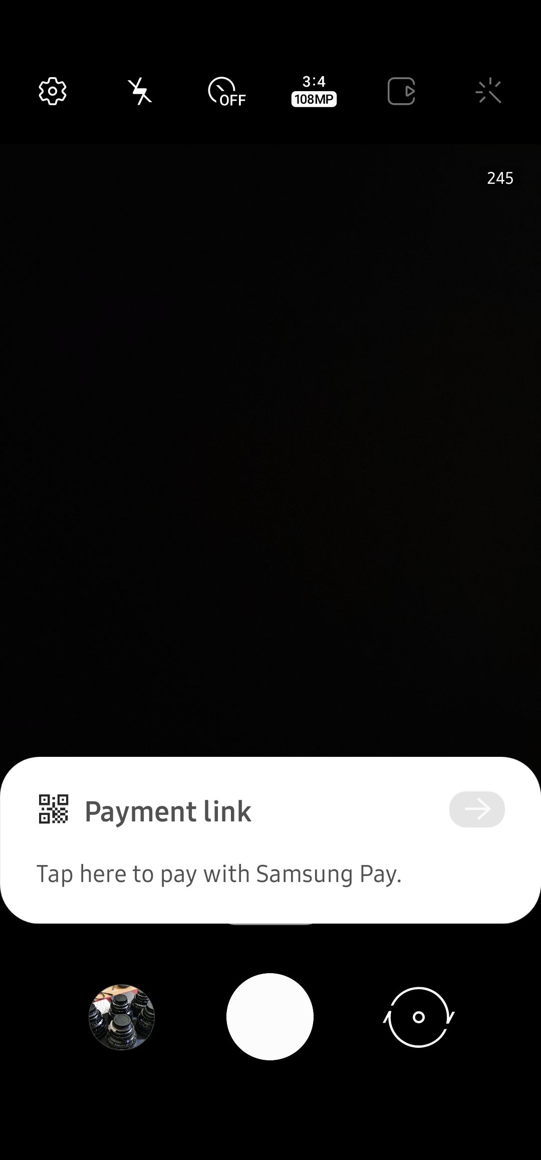 Solved: UPI QR code scan through camera app! - Samsung Members