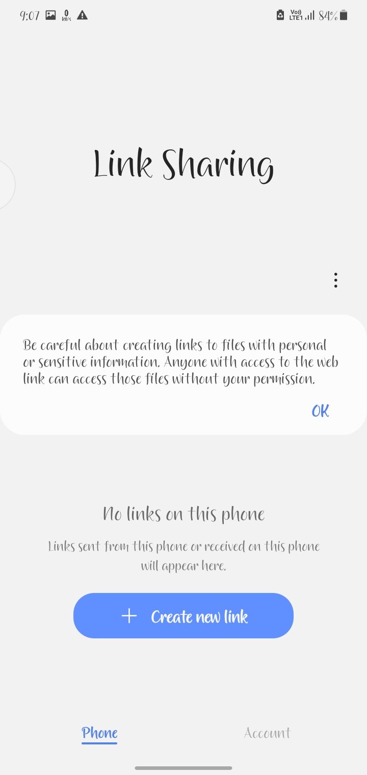 Samsung Link sharing on one ui core - Samsung Members