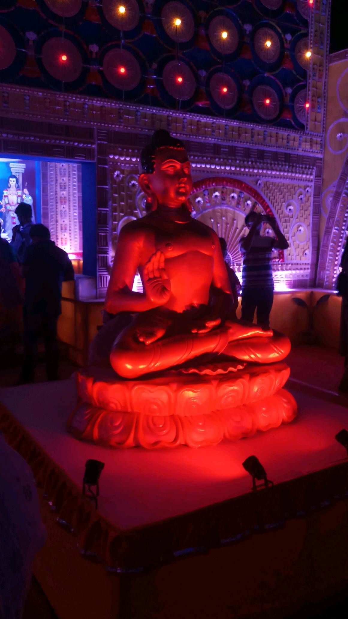 With Buddhadev on Durga Puja - Samsung Members