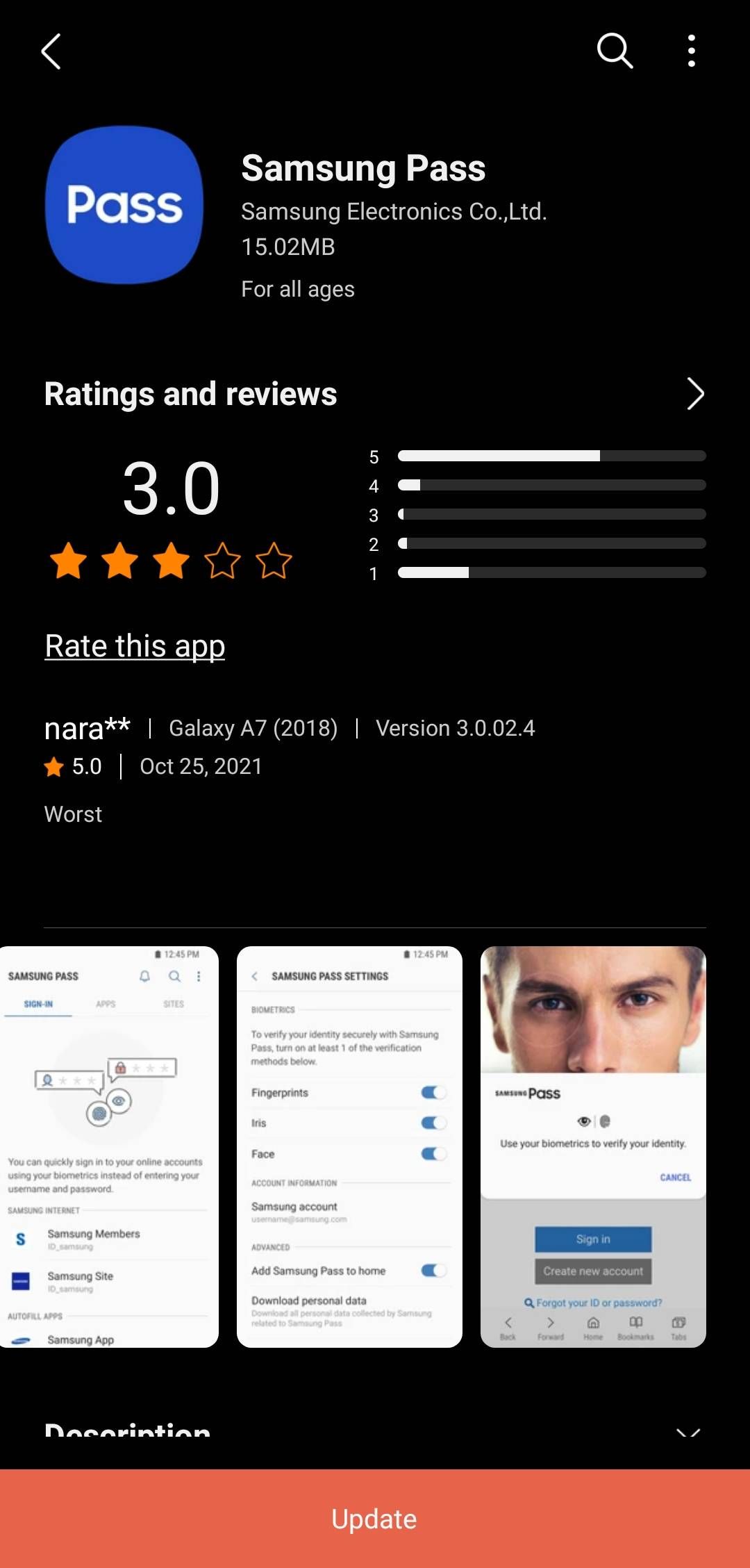 Samsung Pass got new update - Samsung Members