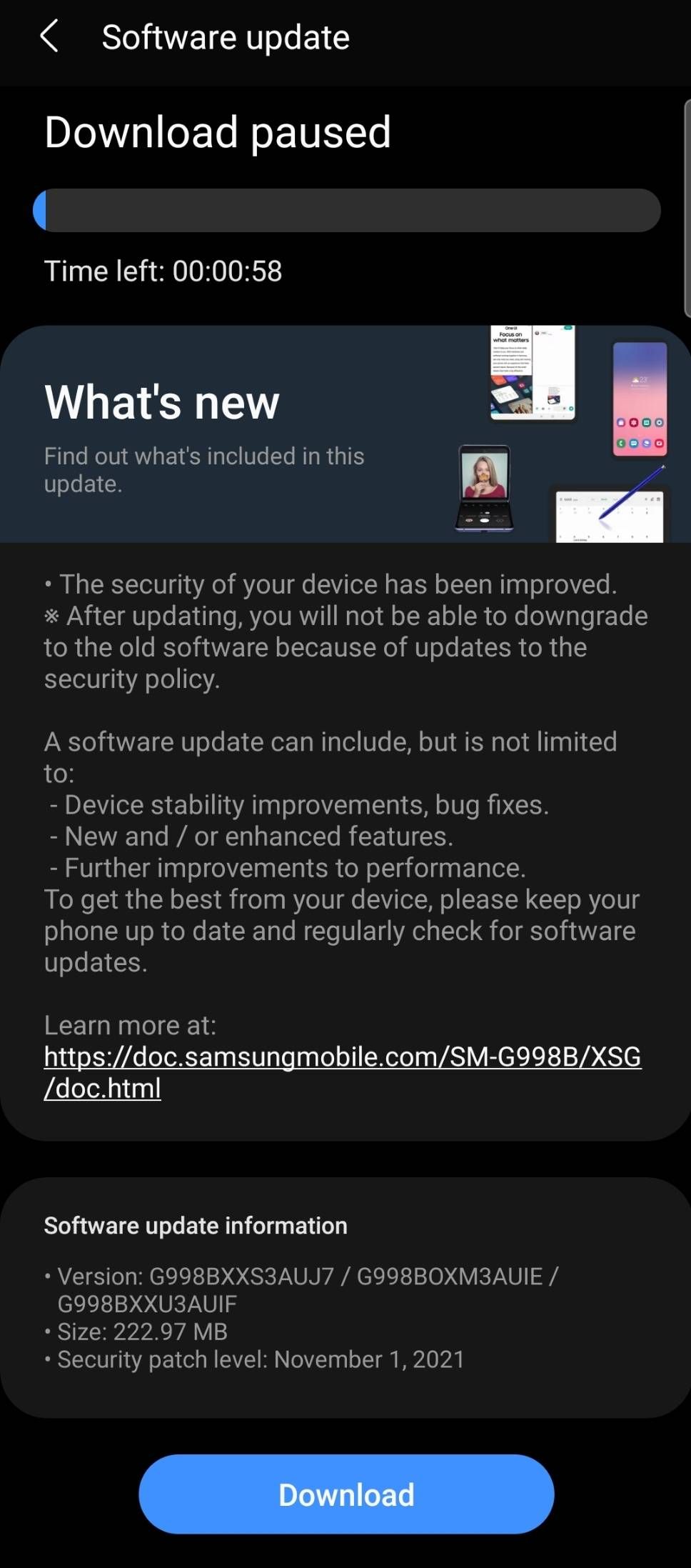 Galaxy S21 Ultra GCC new software update - Samsung Members