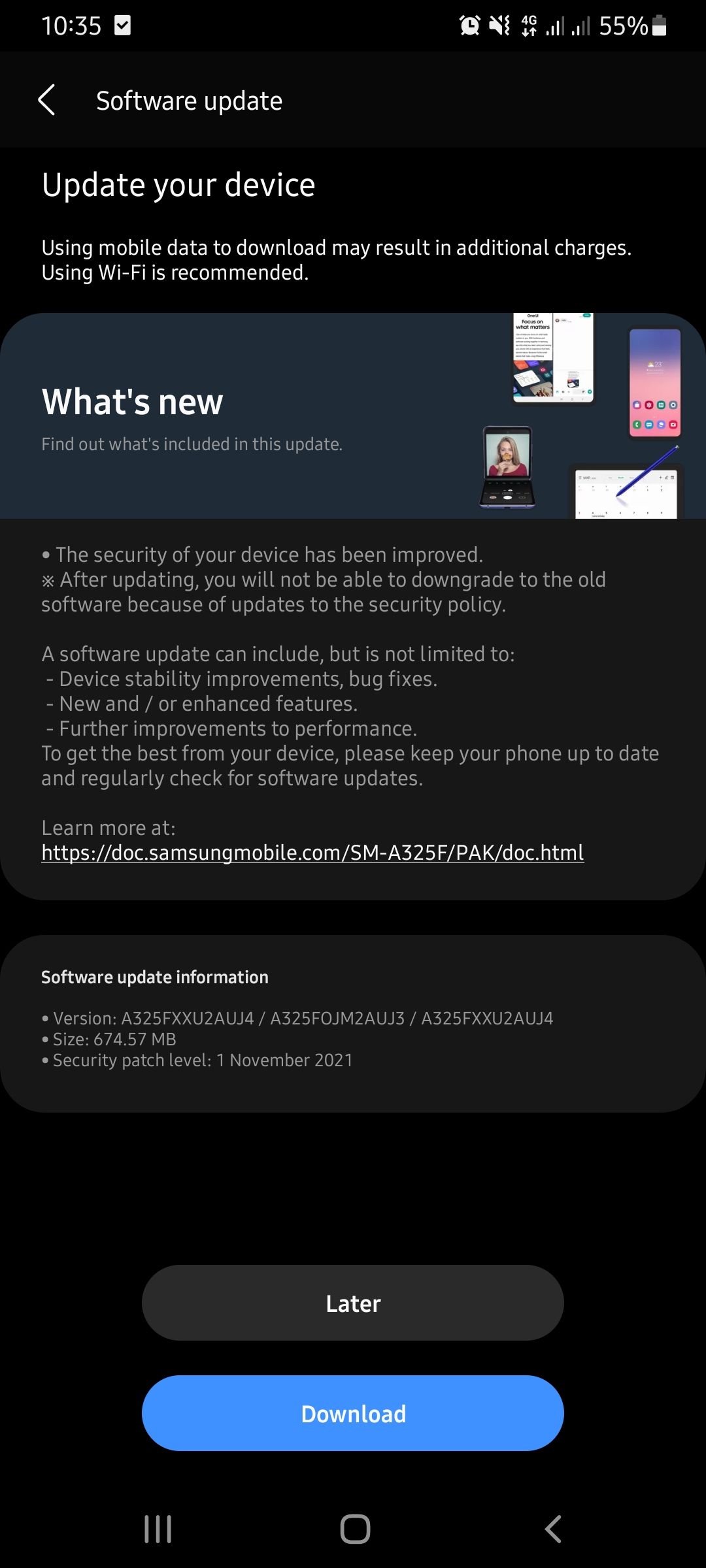 Security update - Samsung Members