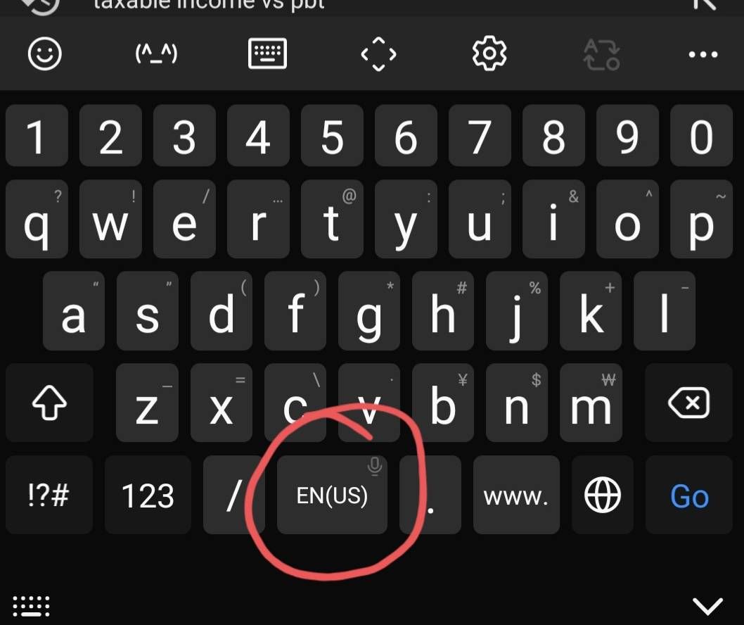 Solved: Space bar in samsung keyboard. - Samsung Members