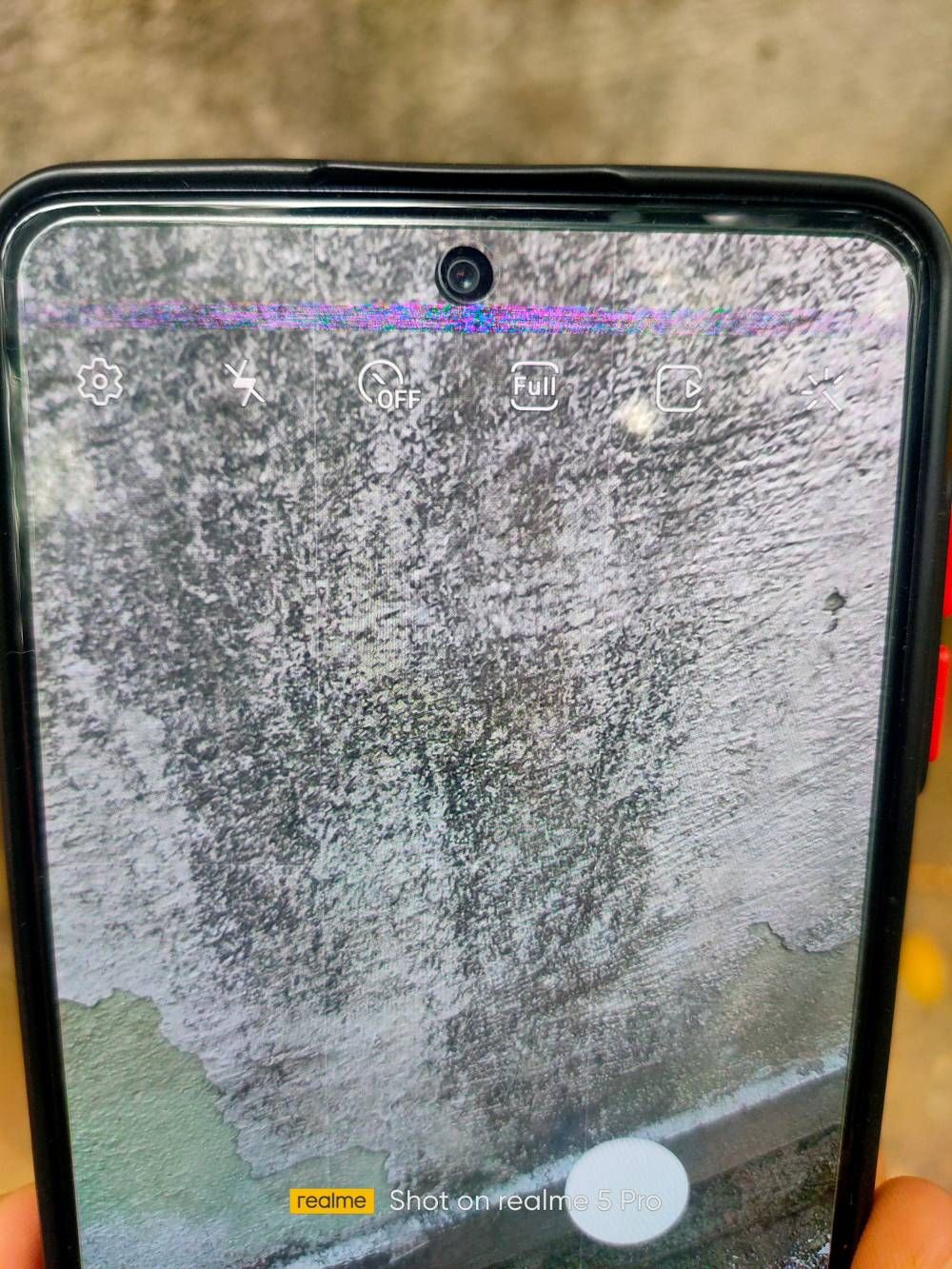 Horizontal line flickering when camera is open in ... - Samsung Members