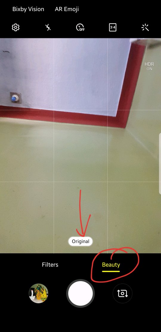 front camera distorts the face shape on galaxy s9 - Samsung Members