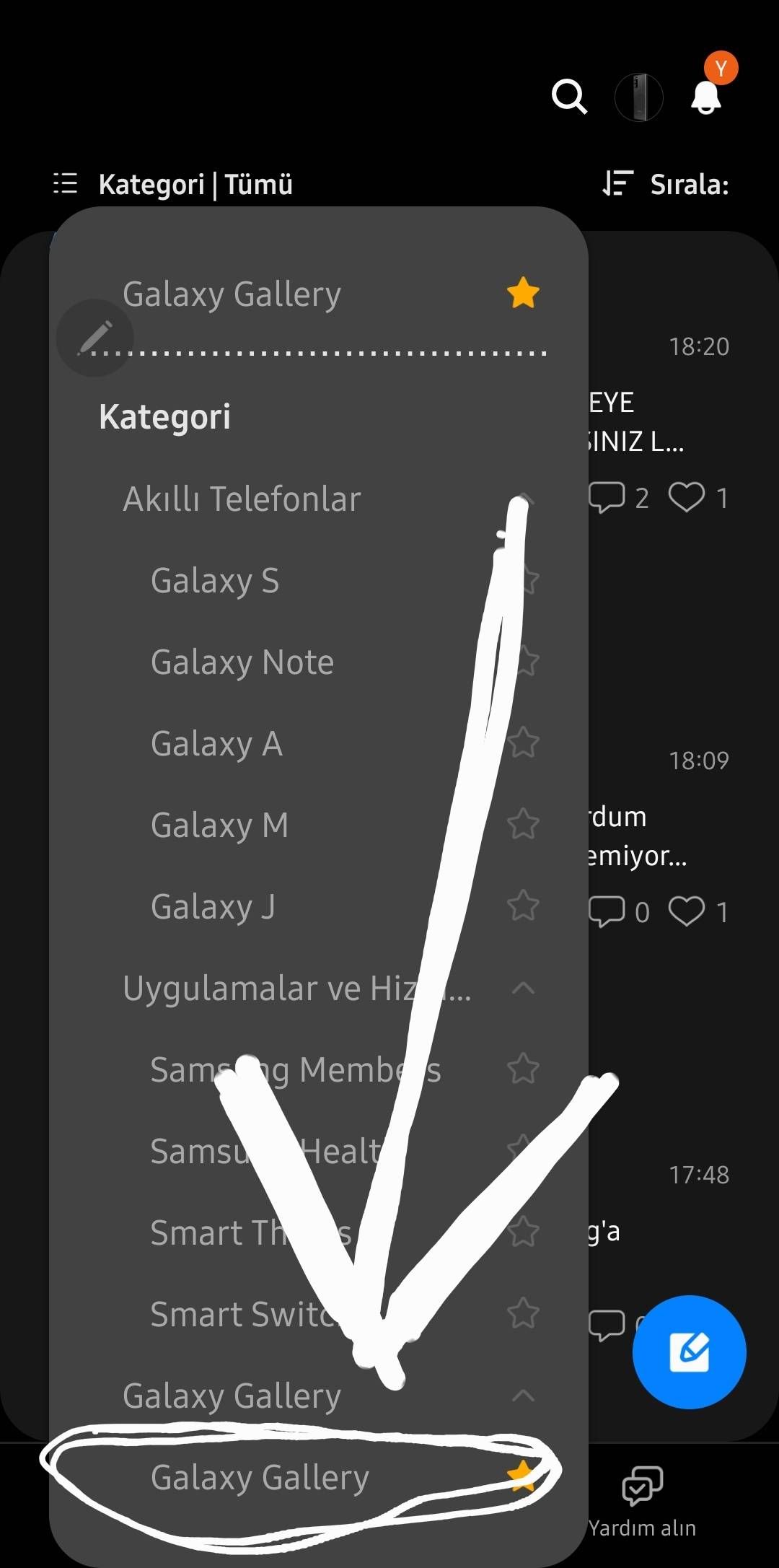 Çözüldü: Galeri - Samsung Members