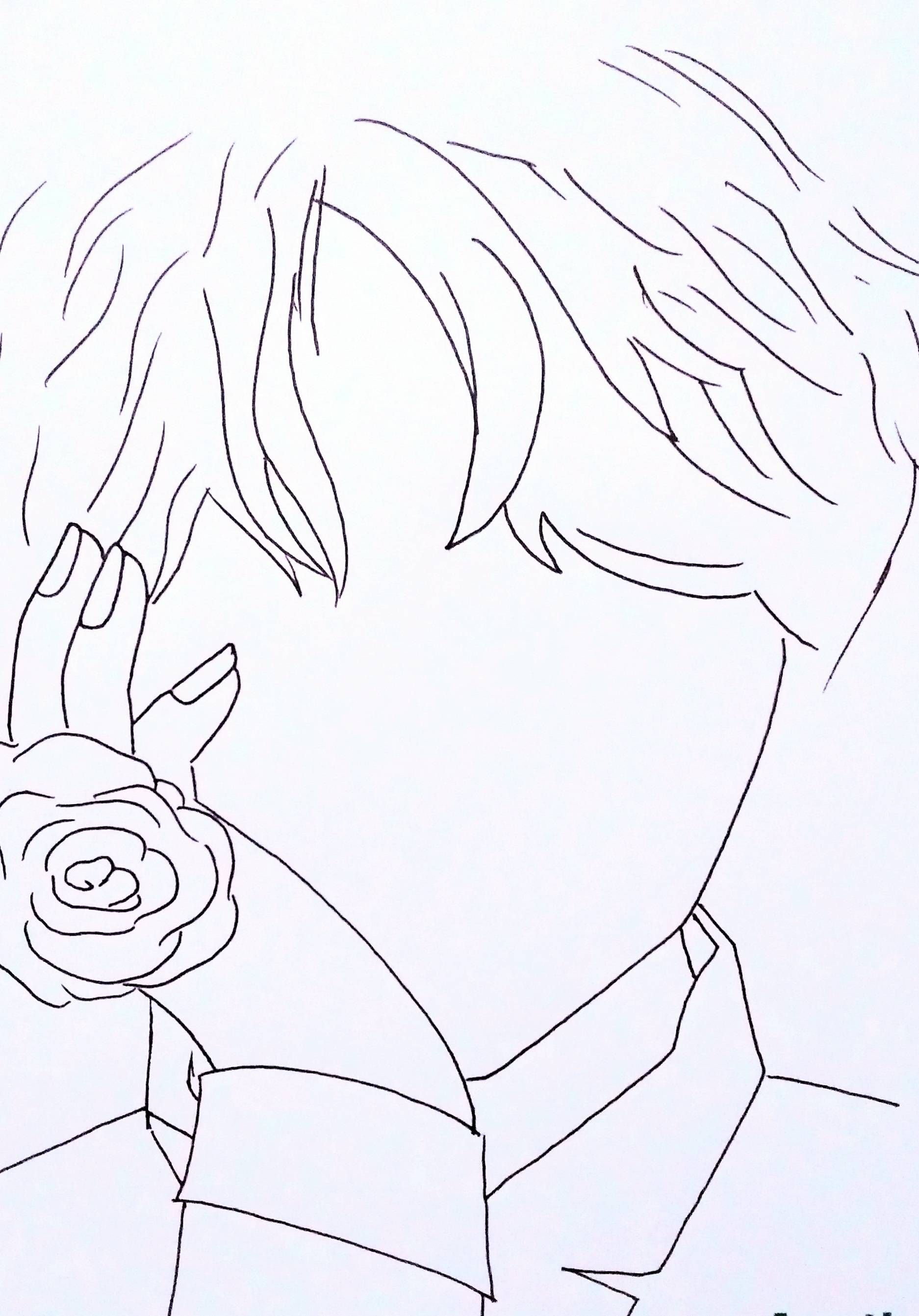 KIM TAEHYUNG LINE ART 💜💜 - Samsung Members