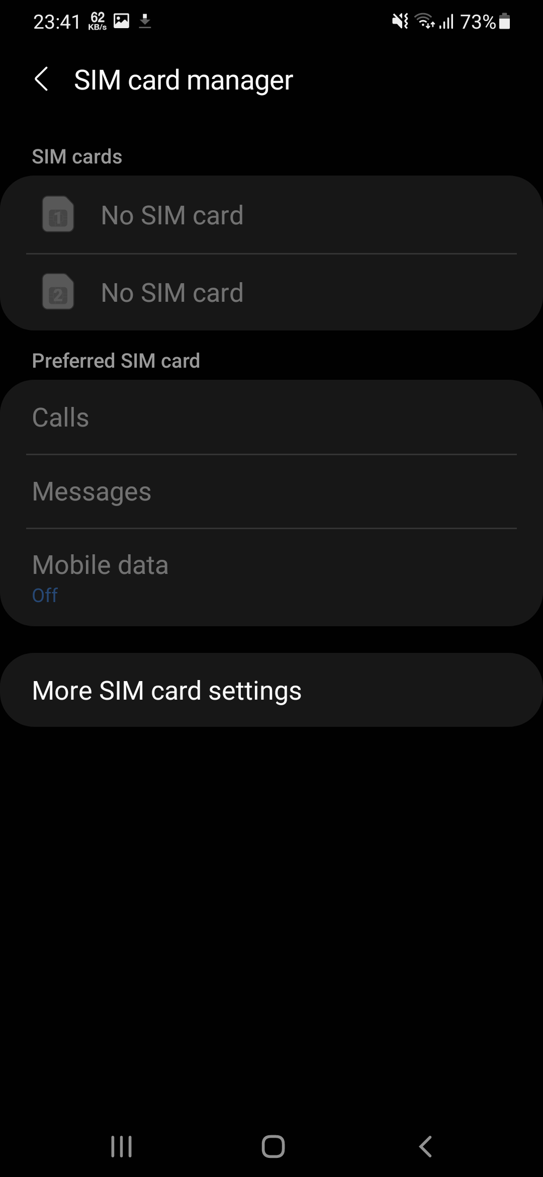 MOBILE HAS NO SIM. BUT DISPLAYING NETWORKS - Samsung Members