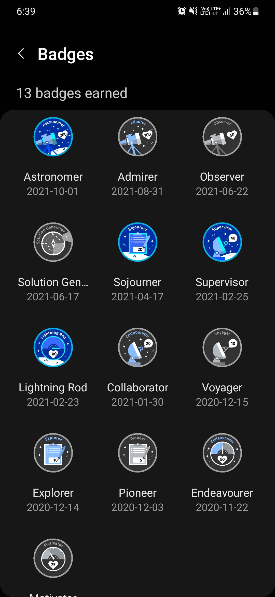 My Badges 😆 - Samsung Members