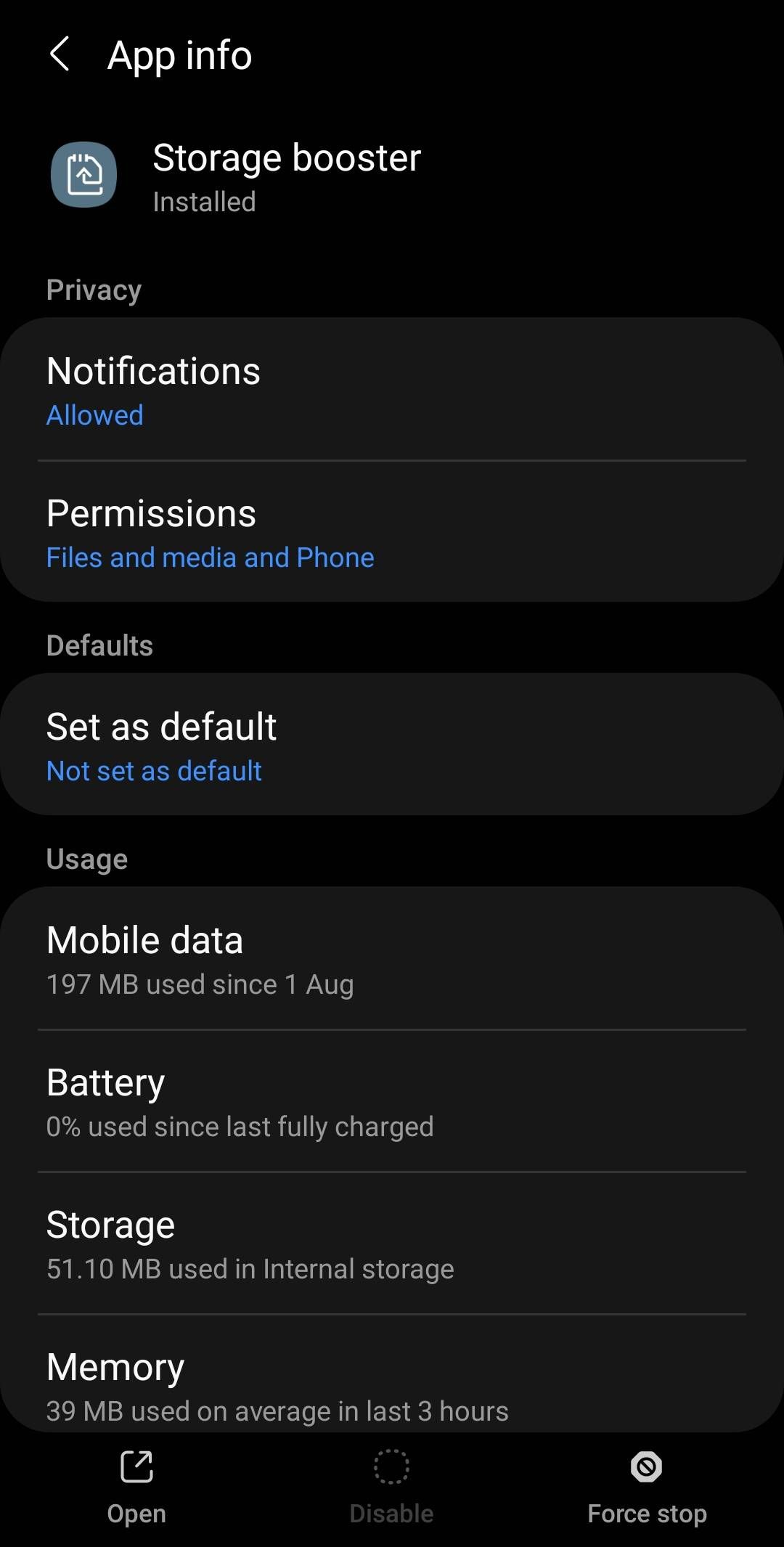 M31 Storage Booster menace - Samsung Members